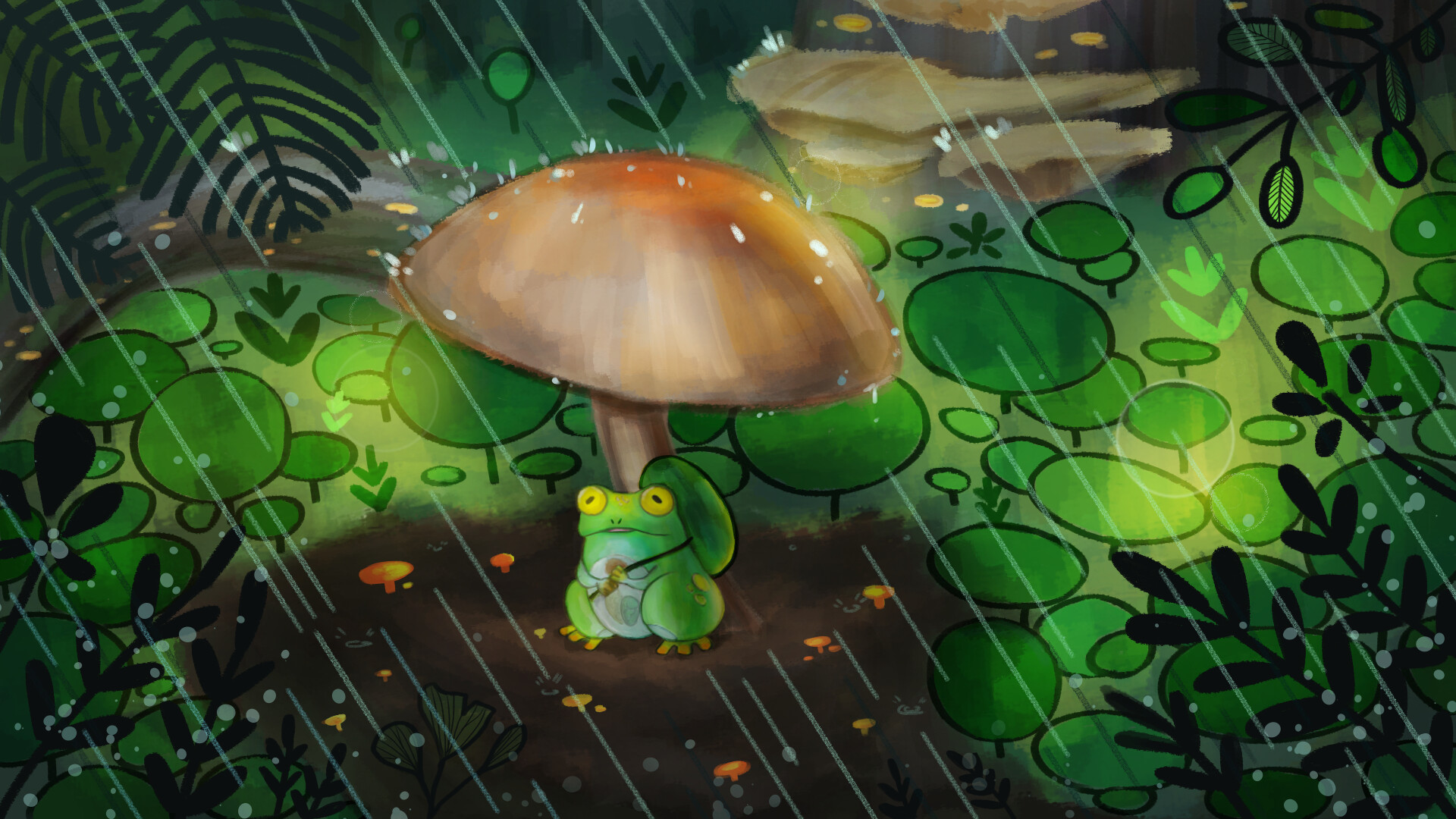 Mulan Luu - Ranito the Glass Frog - Concept