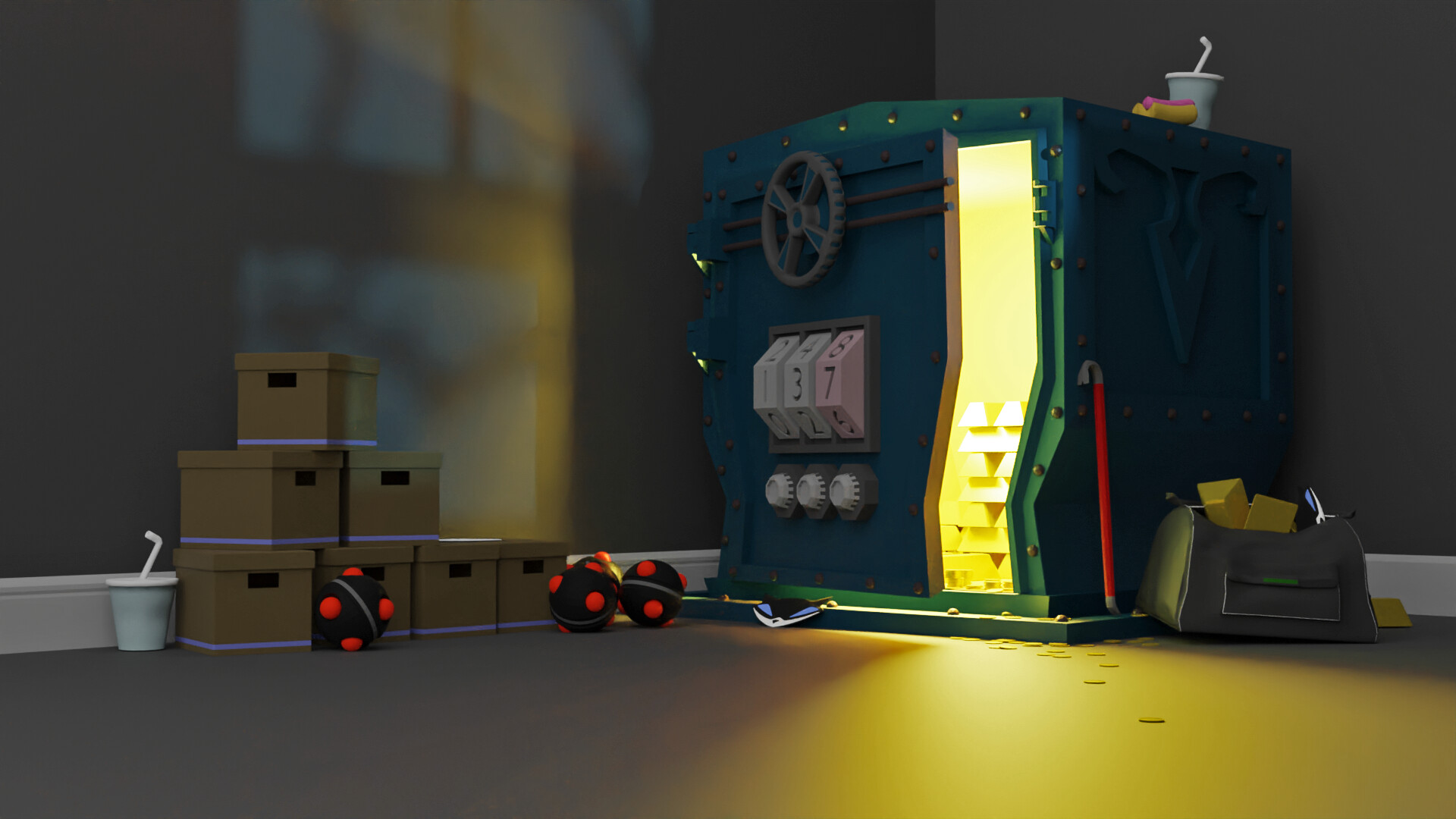 ArtStation - The Heist