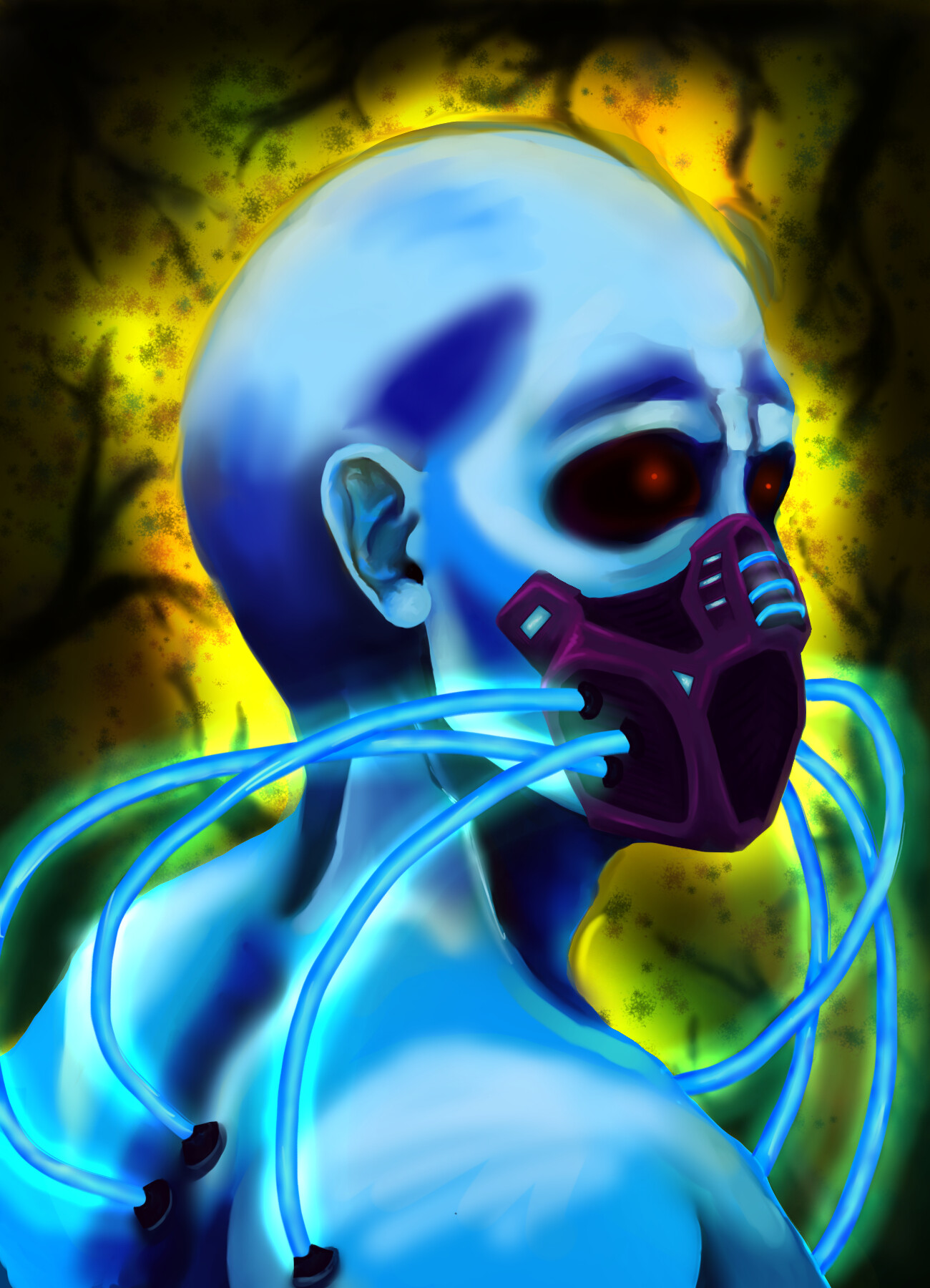 BubbleGrim - Youtuber Art - Digital Fanart