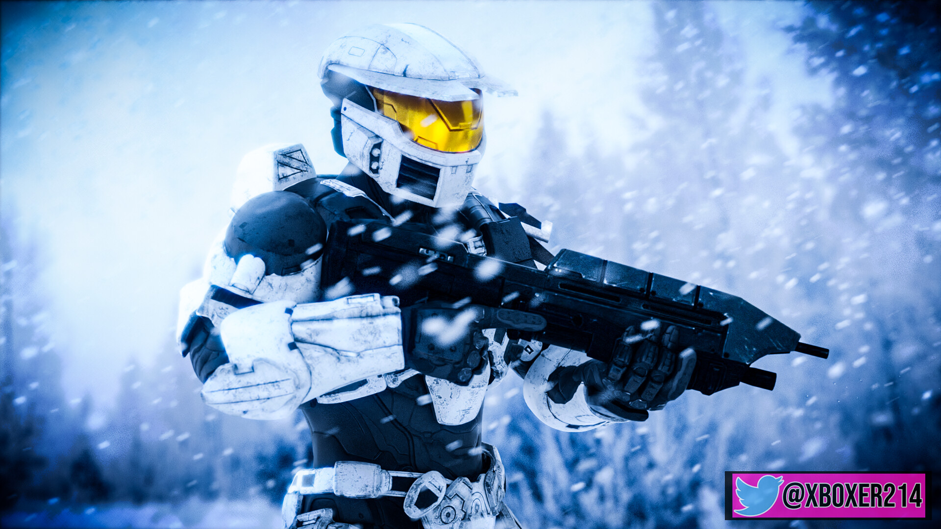 ArtStation - Halo 5 spartan oc.