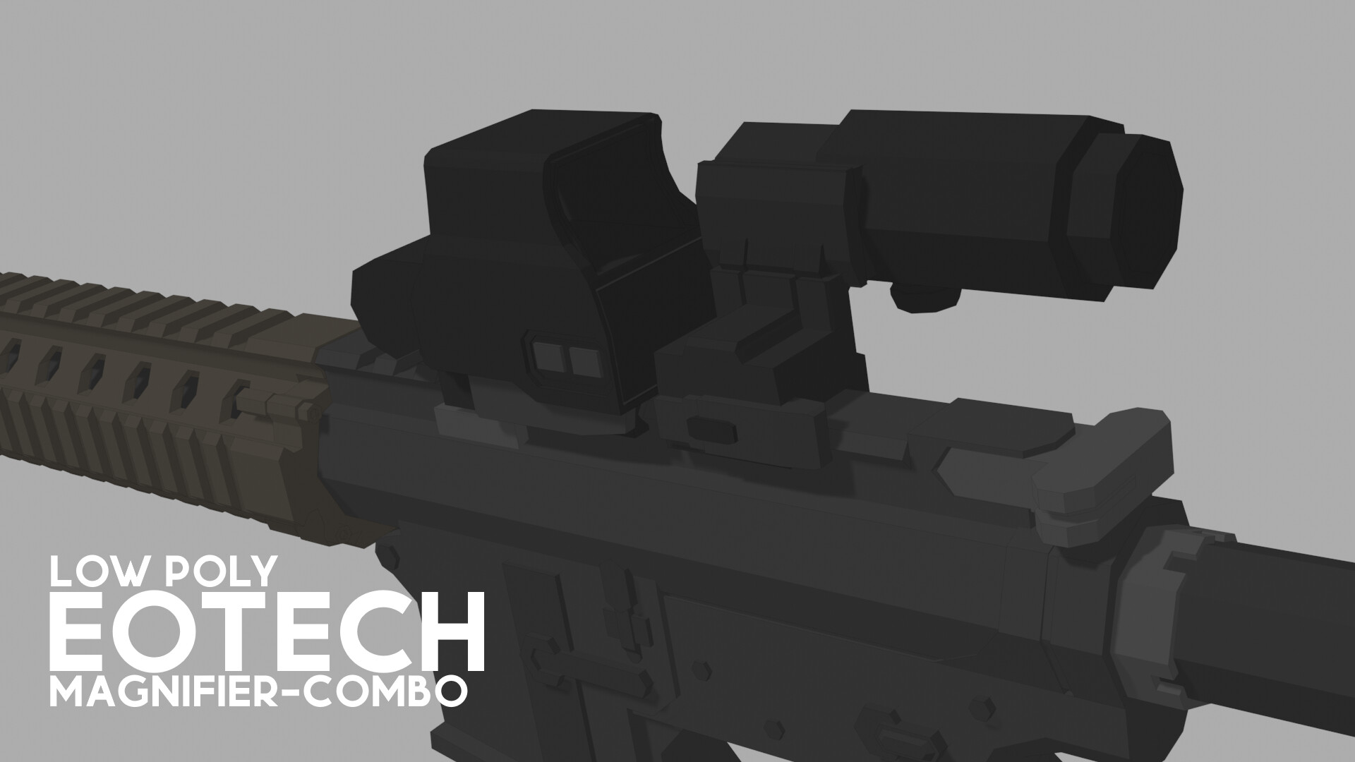 Aden George - LowPoly Eotech Magnifier Combination