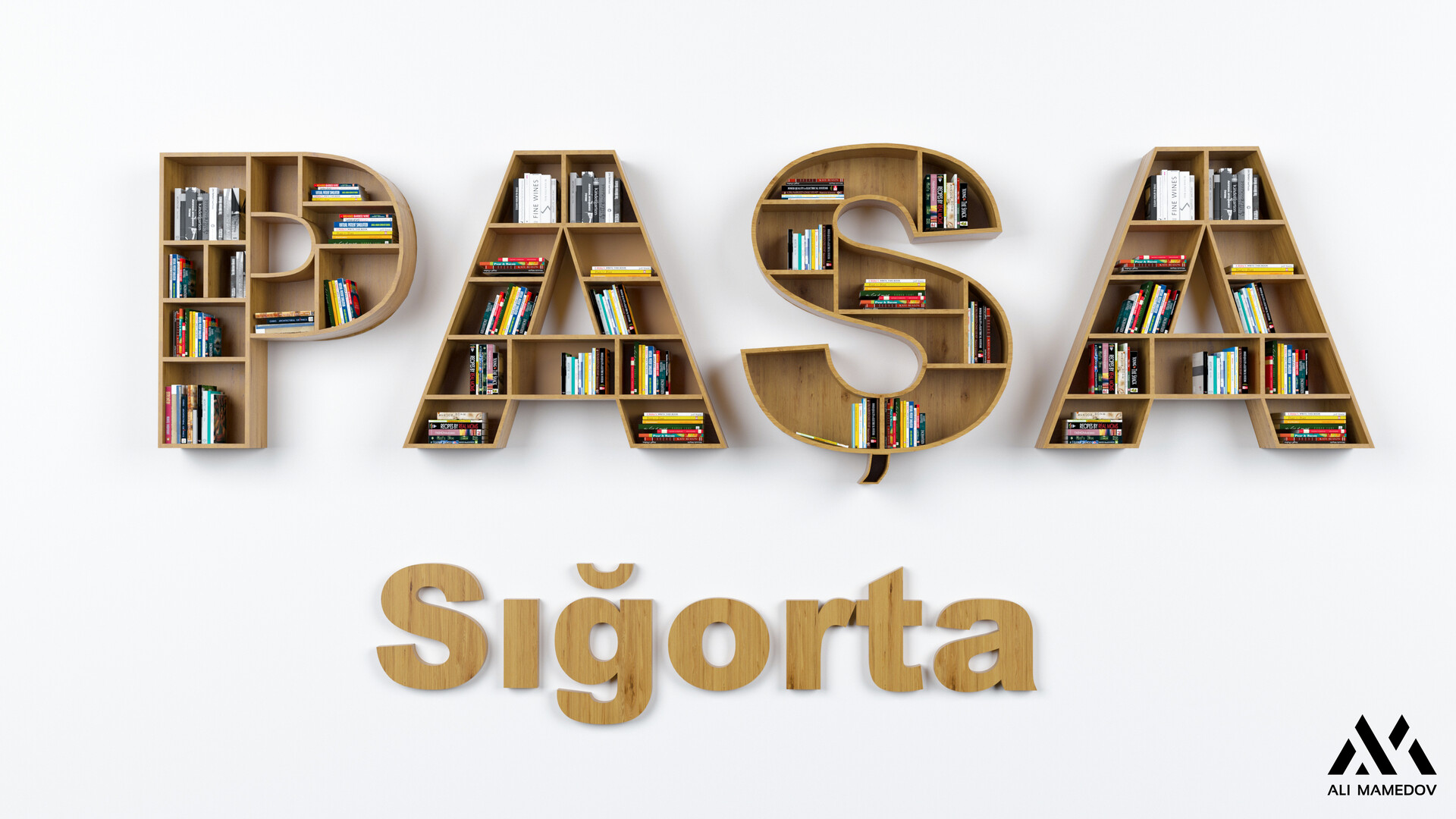 ArtStation - Pasha Insurance bookshelf