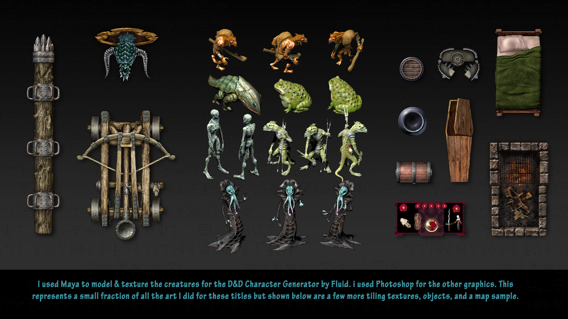 Garrick Damir - RPG & map making art for Fluid