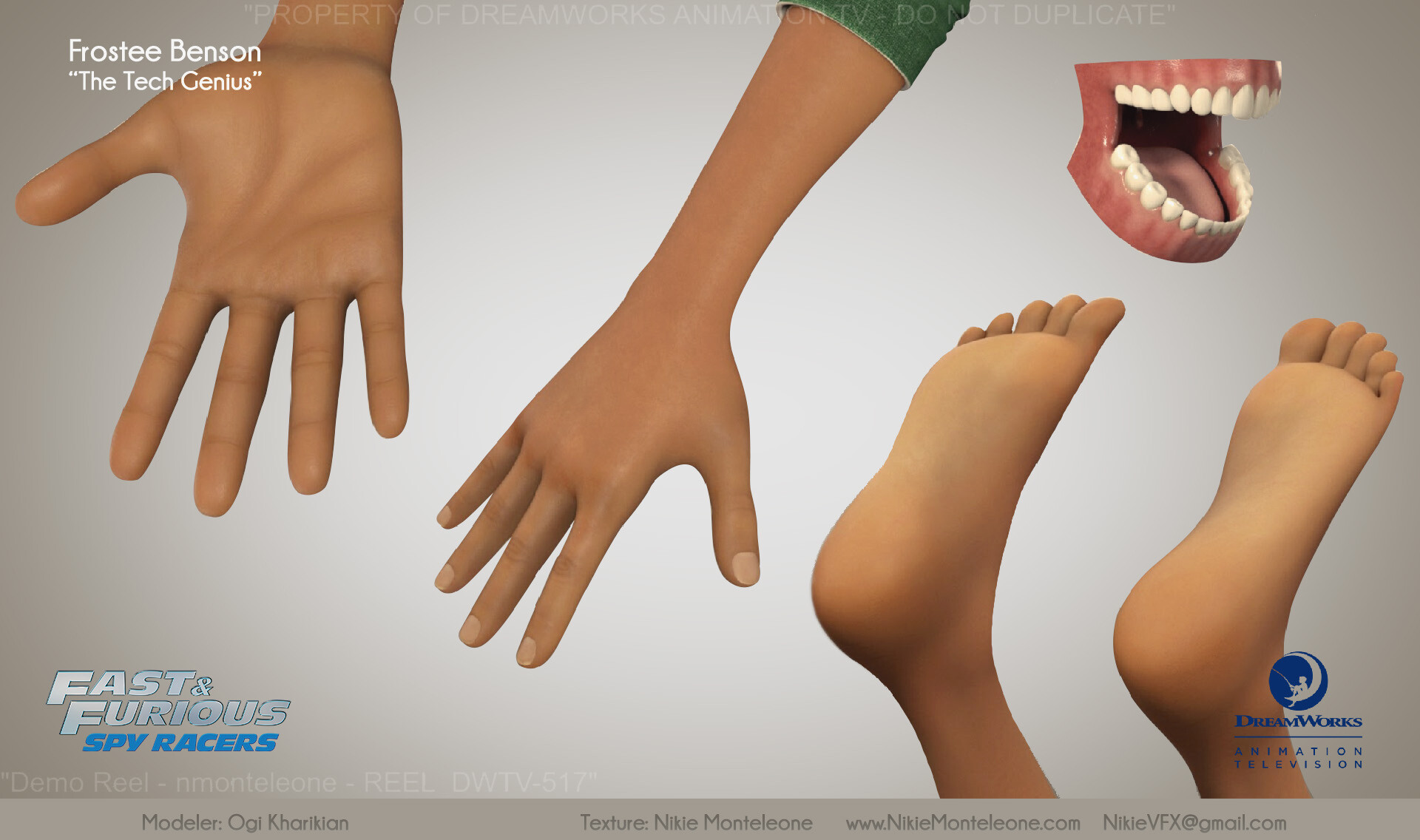 Nikie Monteleone - Fast & Furious: Spy Racers "Frostee Benson"