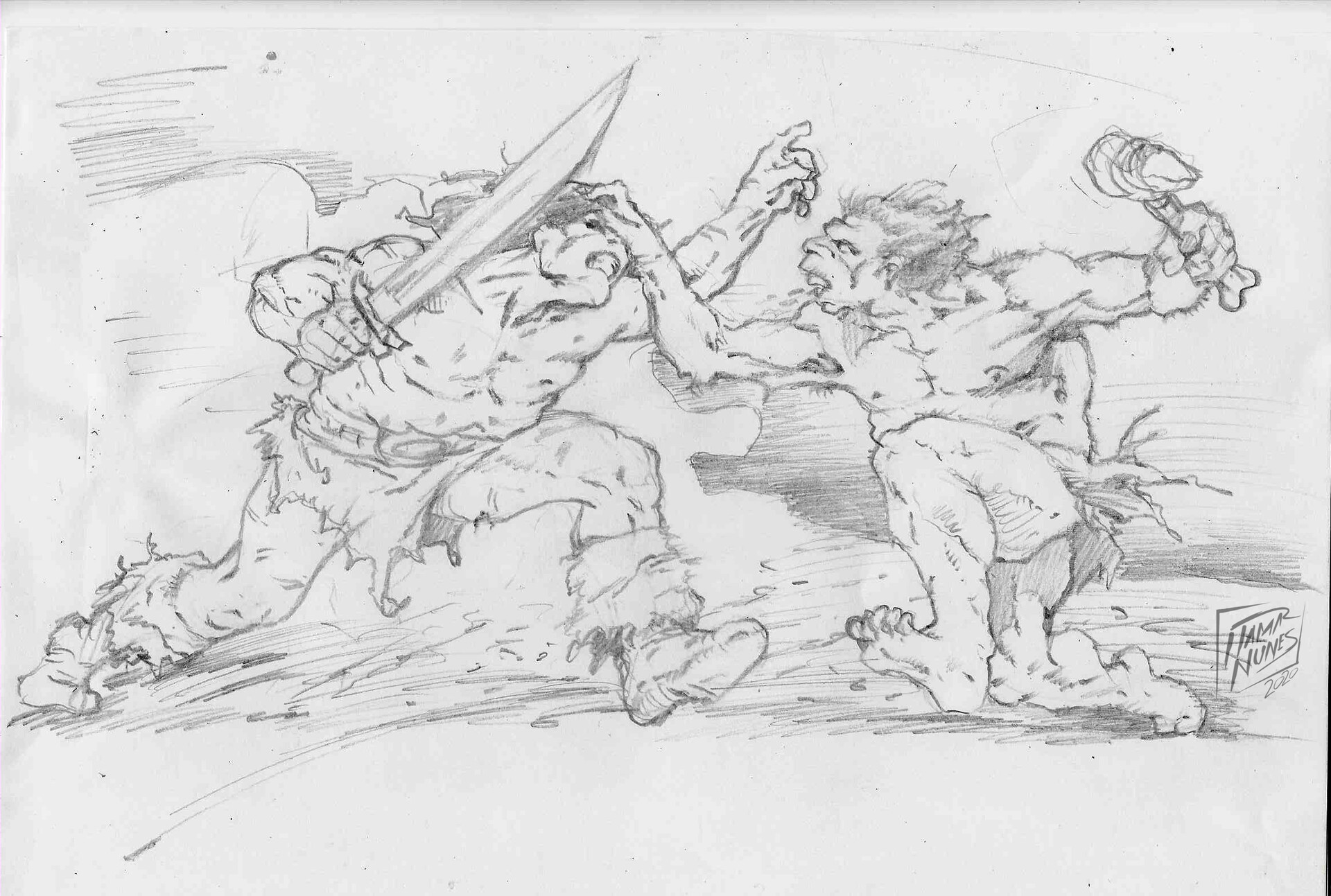 ArtStation - Conan vs Picto