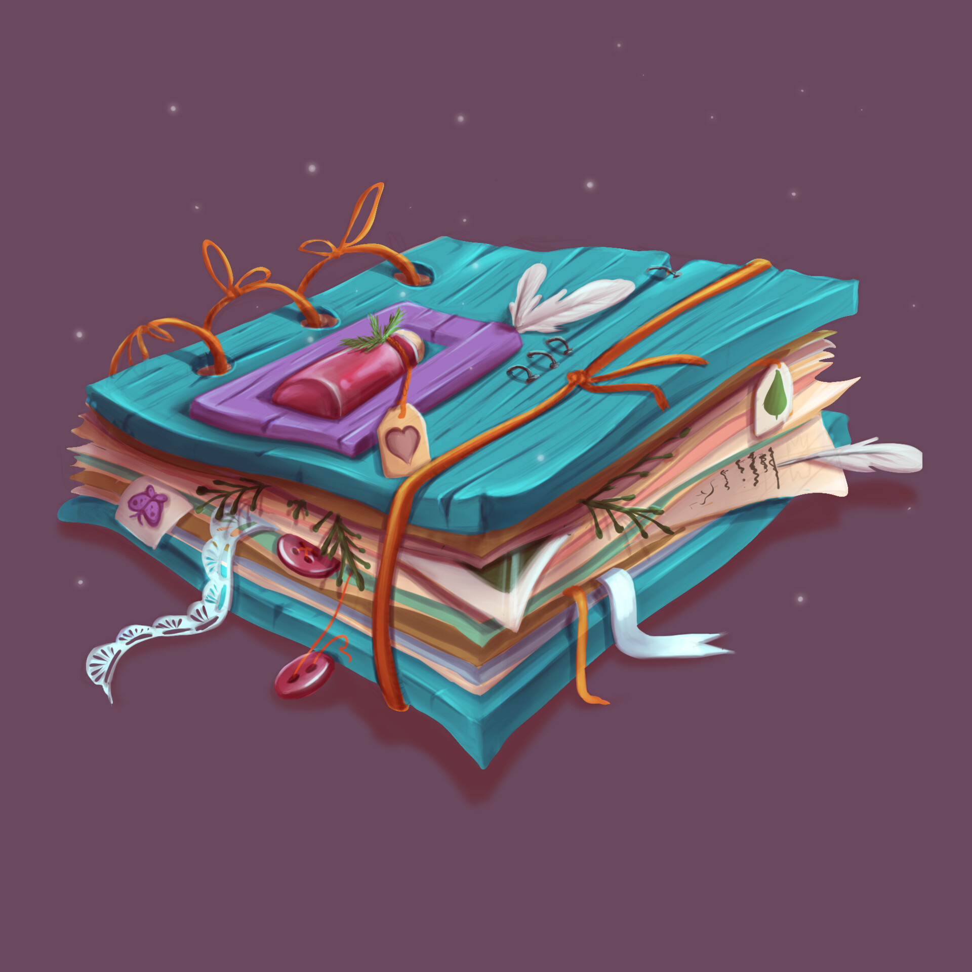 ArtStation - Trash book