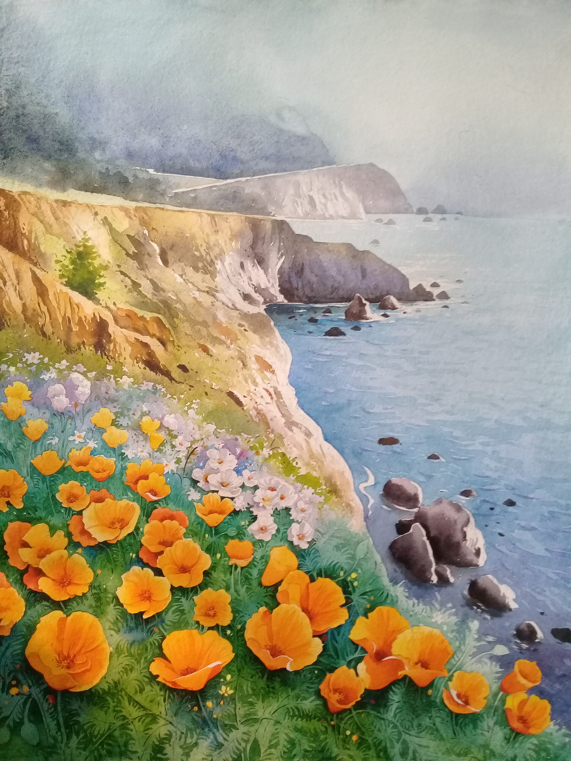 ArtStation - Spring in California