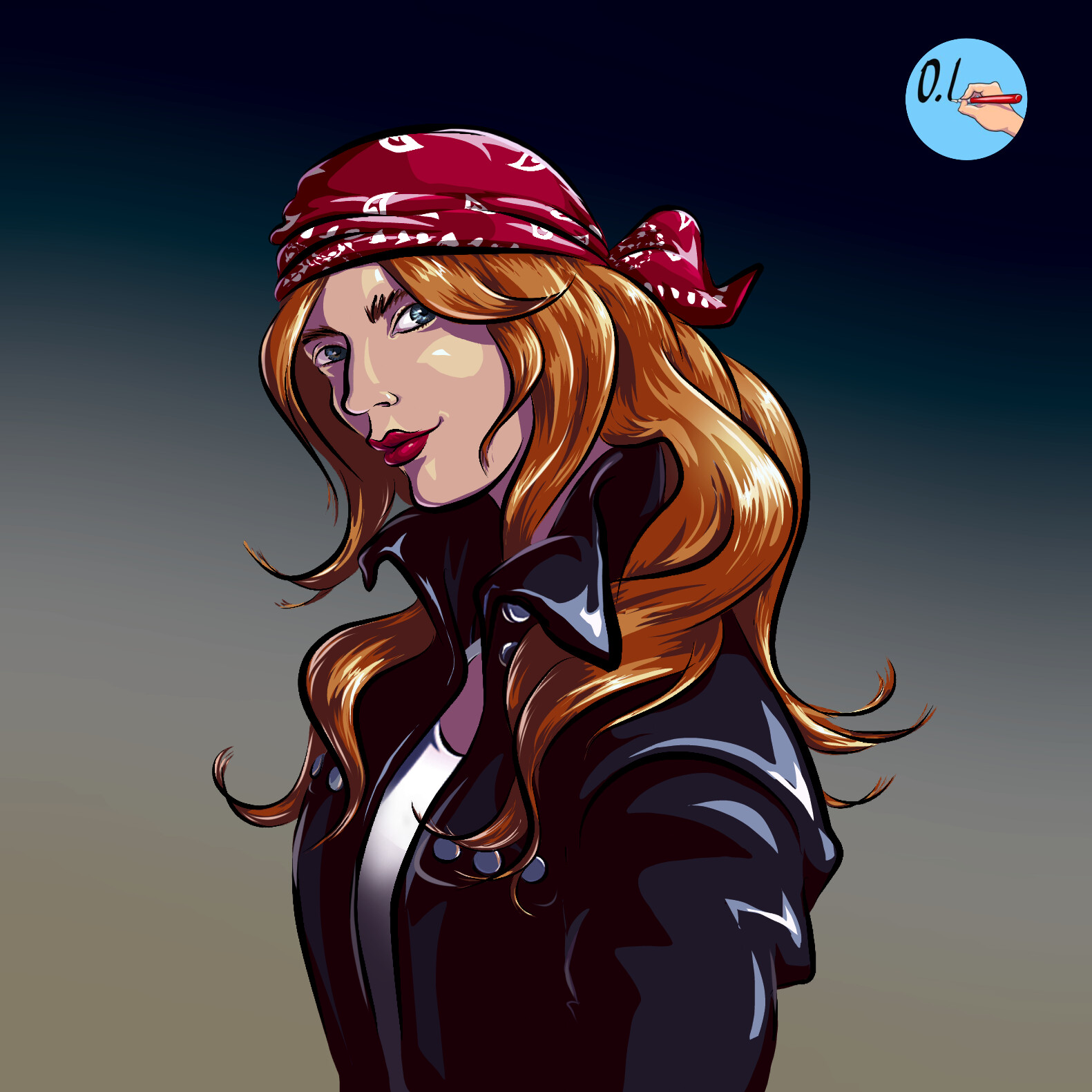 ArtStation - Rock Chick character - sample