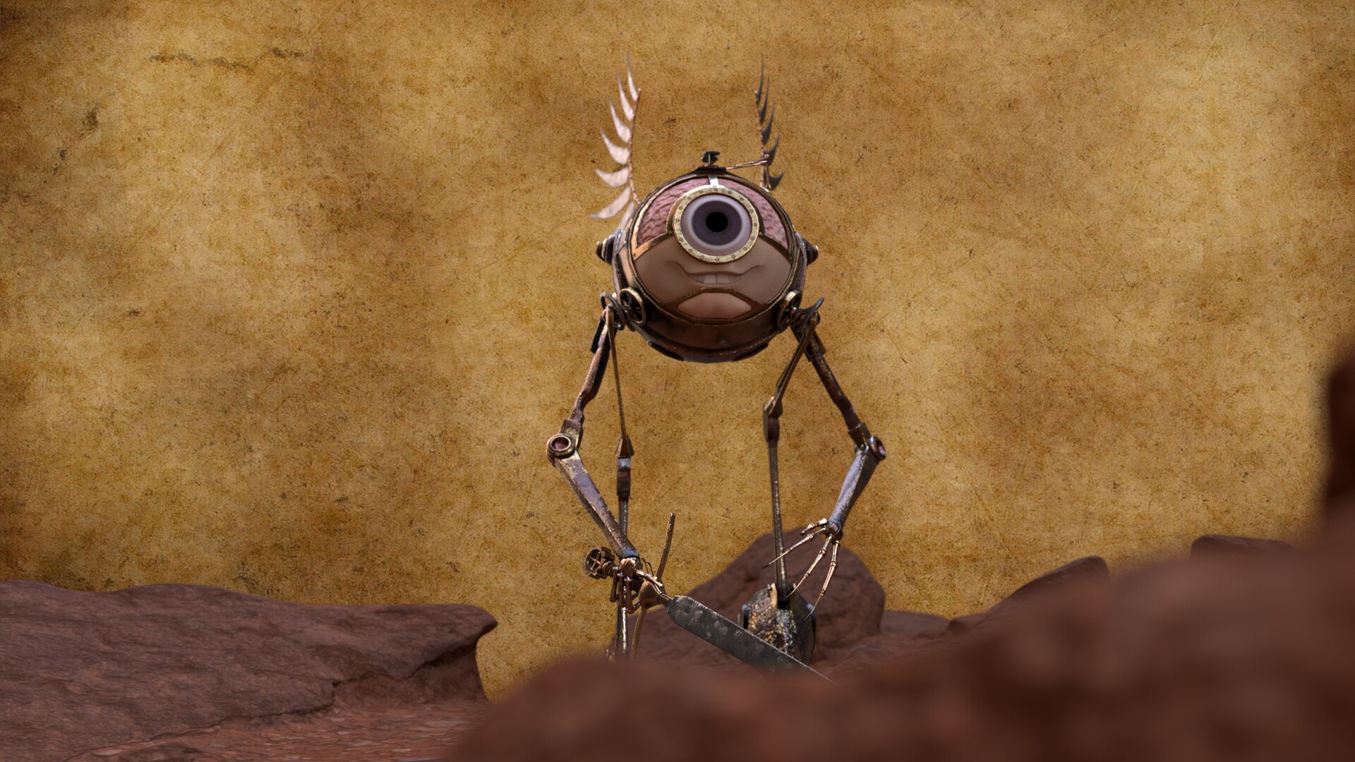 Callum Luckwell - Modron Monodrome - 3D Model