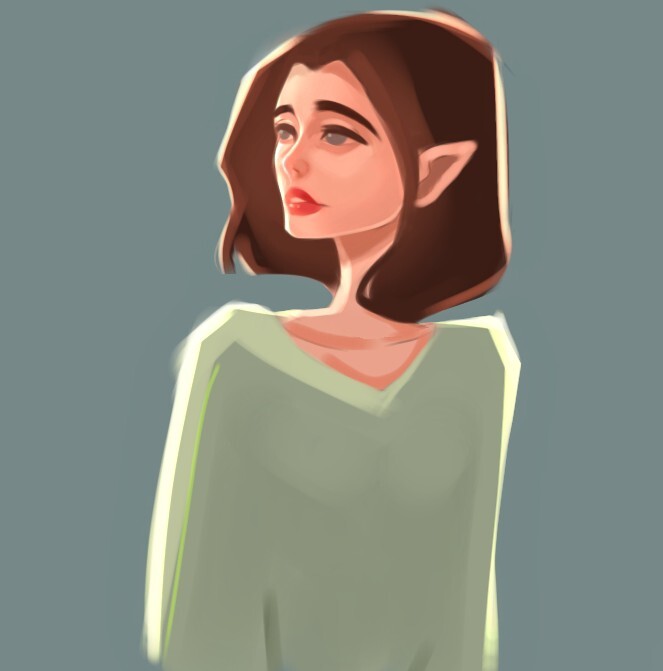 ArtStation - The forest elf |stylized character