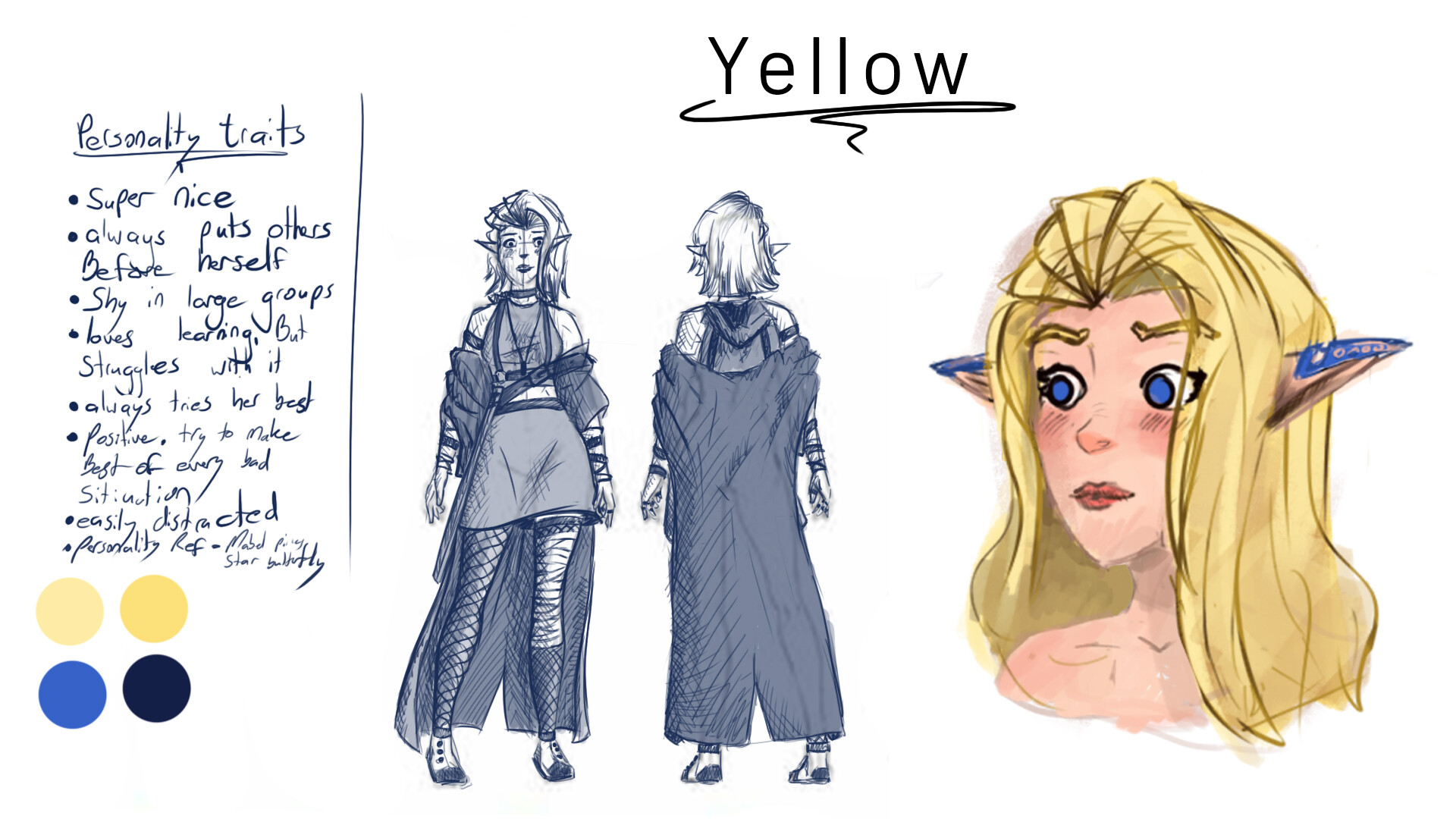 ArtStation - Character Design - Yellow