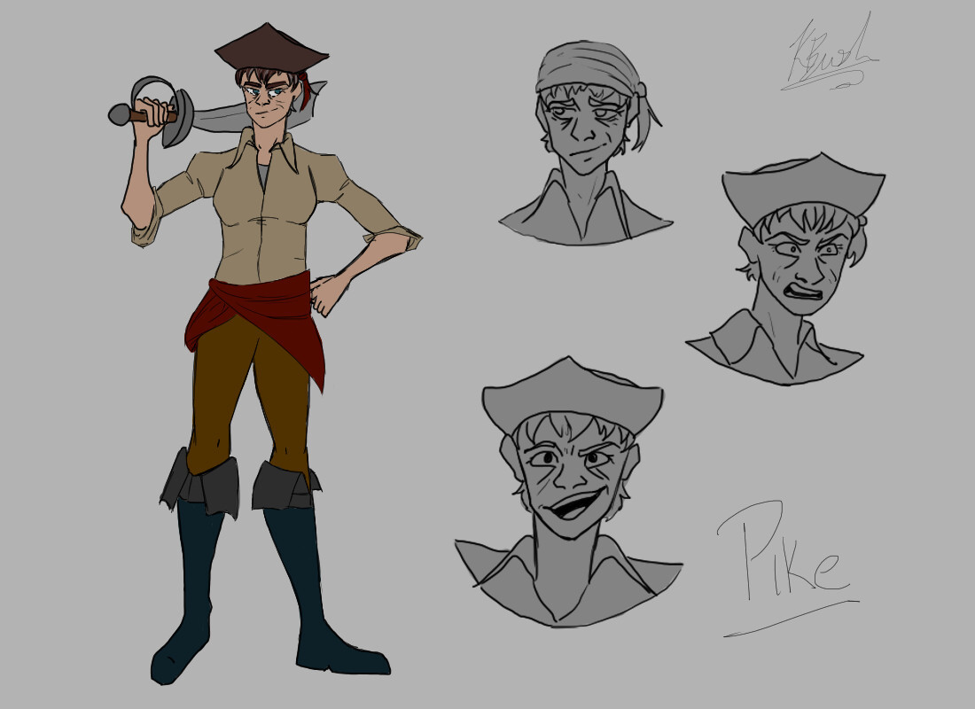 ArtStation - Pike (Story Character)