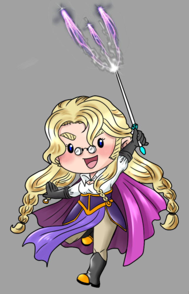 SaEl - Ingaret Bronzebottom the Magical Dwarf