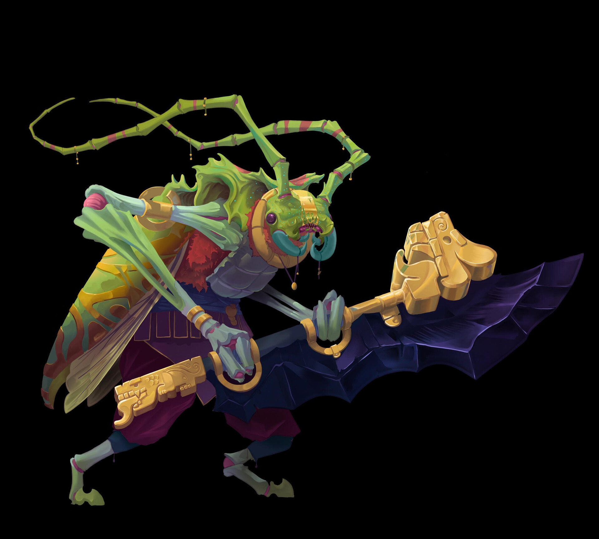 ArtStation - KALAK’ KRI warrior