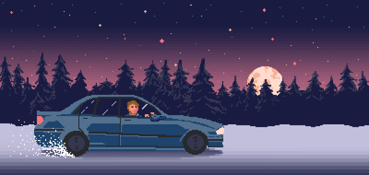 ArtStation - Pixel Winter Drift