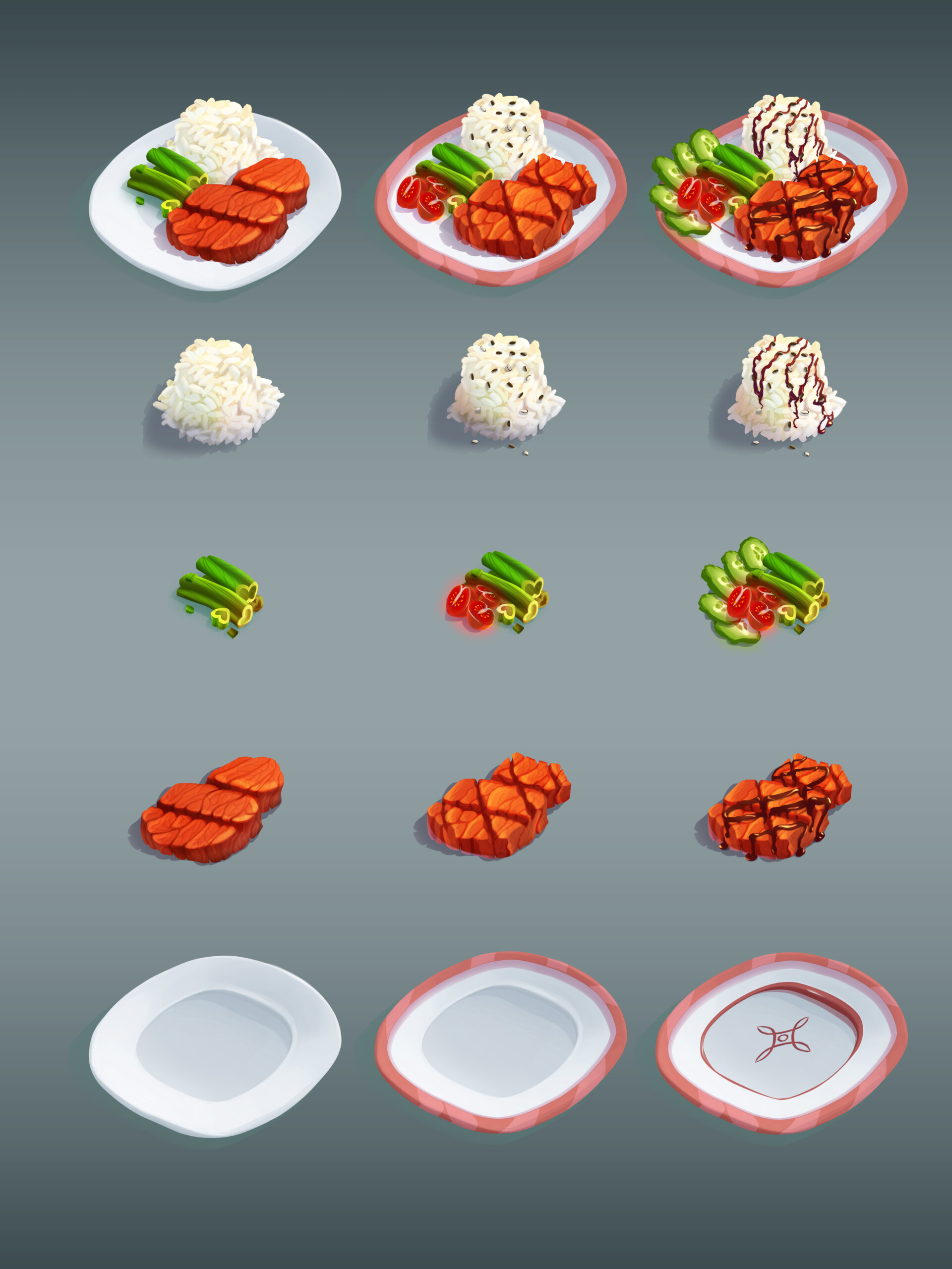 ArtStation - Yummy Dish Set