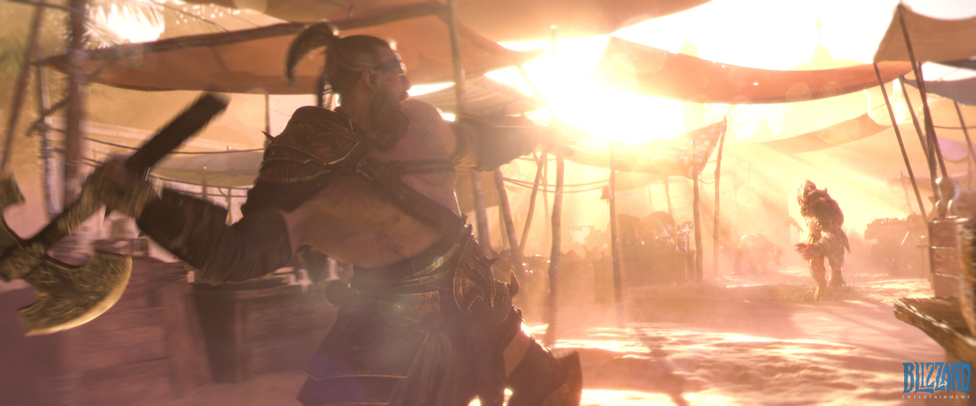 Wey Wong - Diablo Barbarian Surfacing works - Blizzard Cinematics