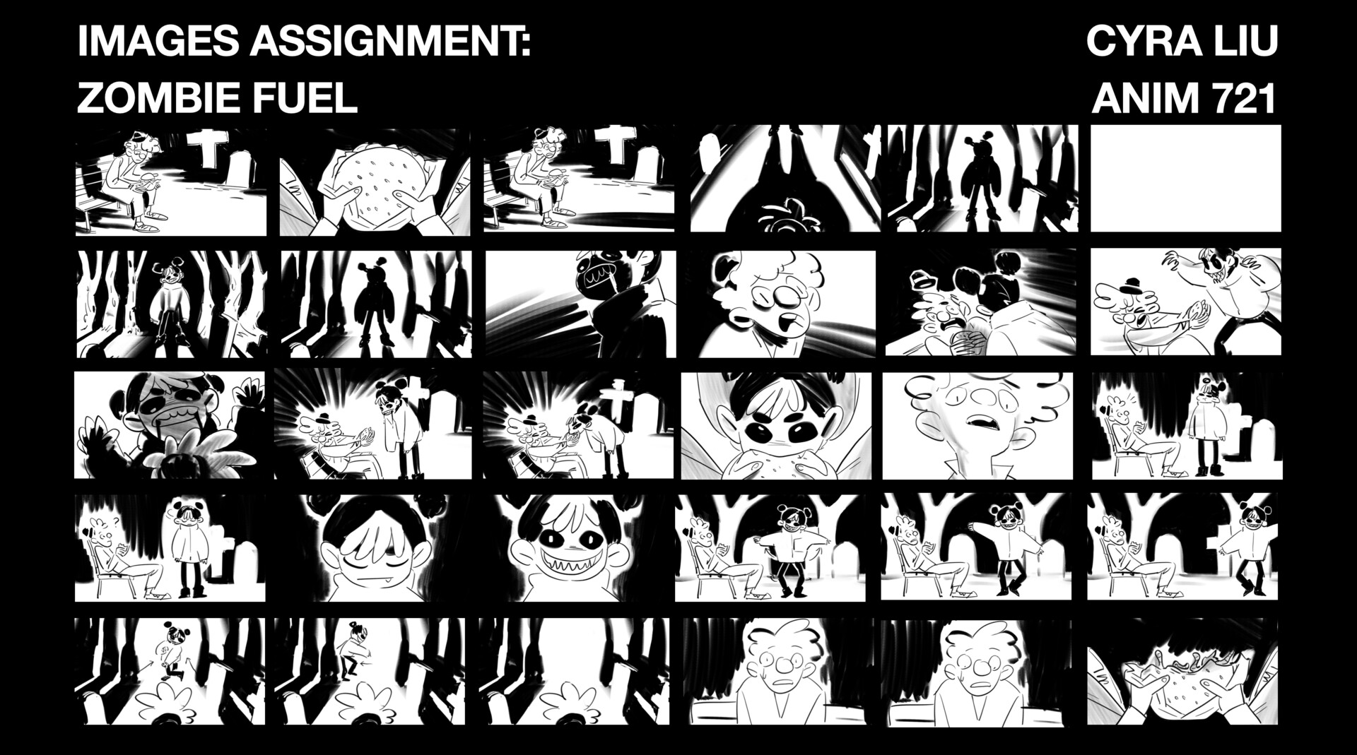 ArtStation - 【Animatic storyboard】Zombie Fuel