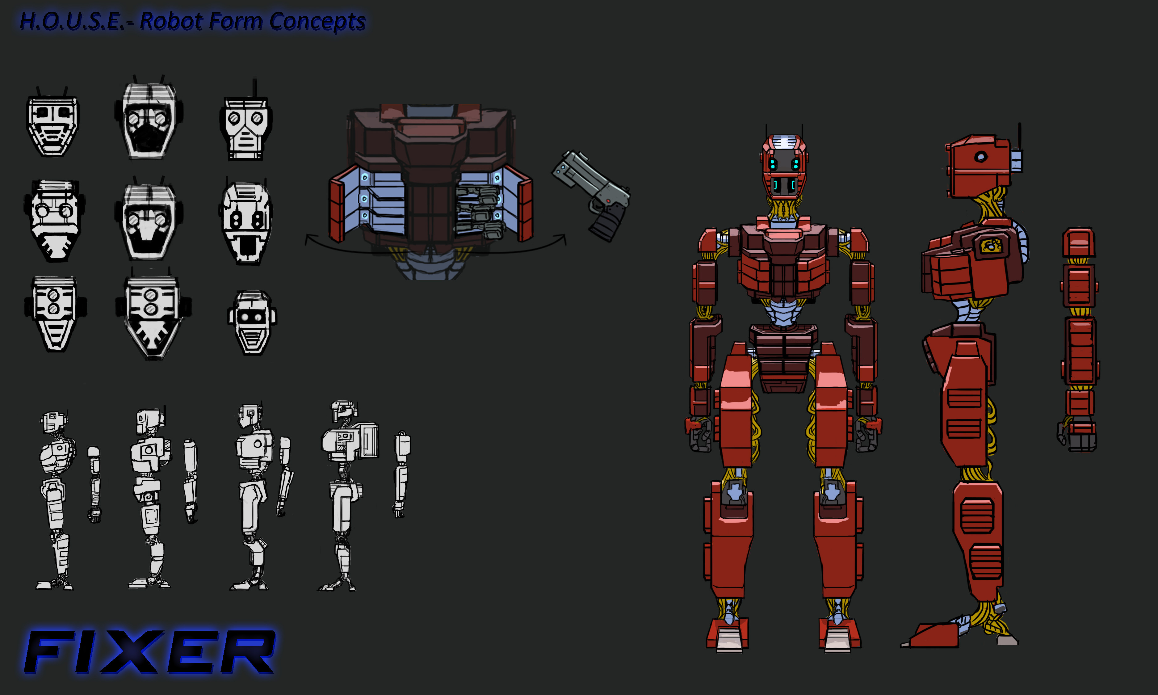 Heriberto Martinez - Concept Art and Synthwave Artwork - FIXER - H.O.U ...