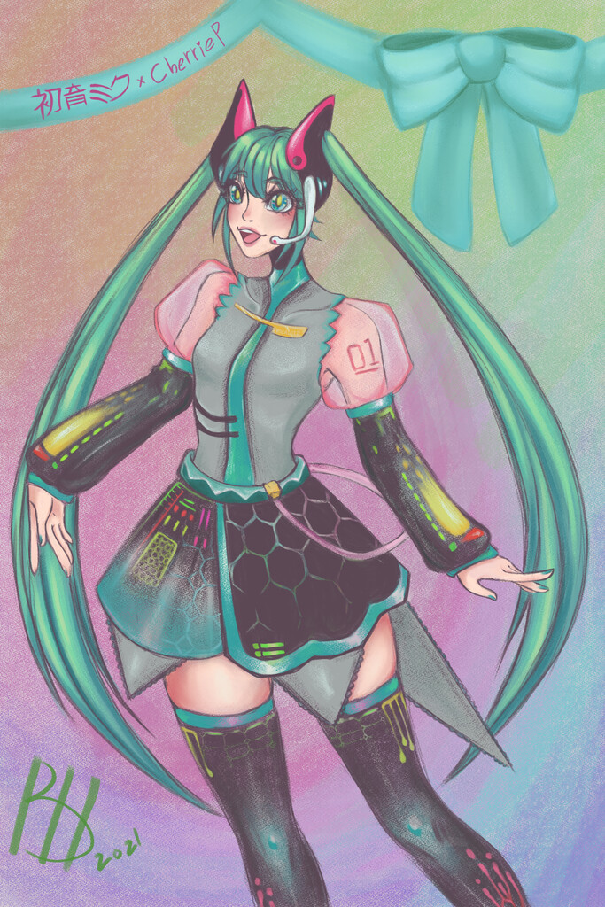 ArtStation - funky miku