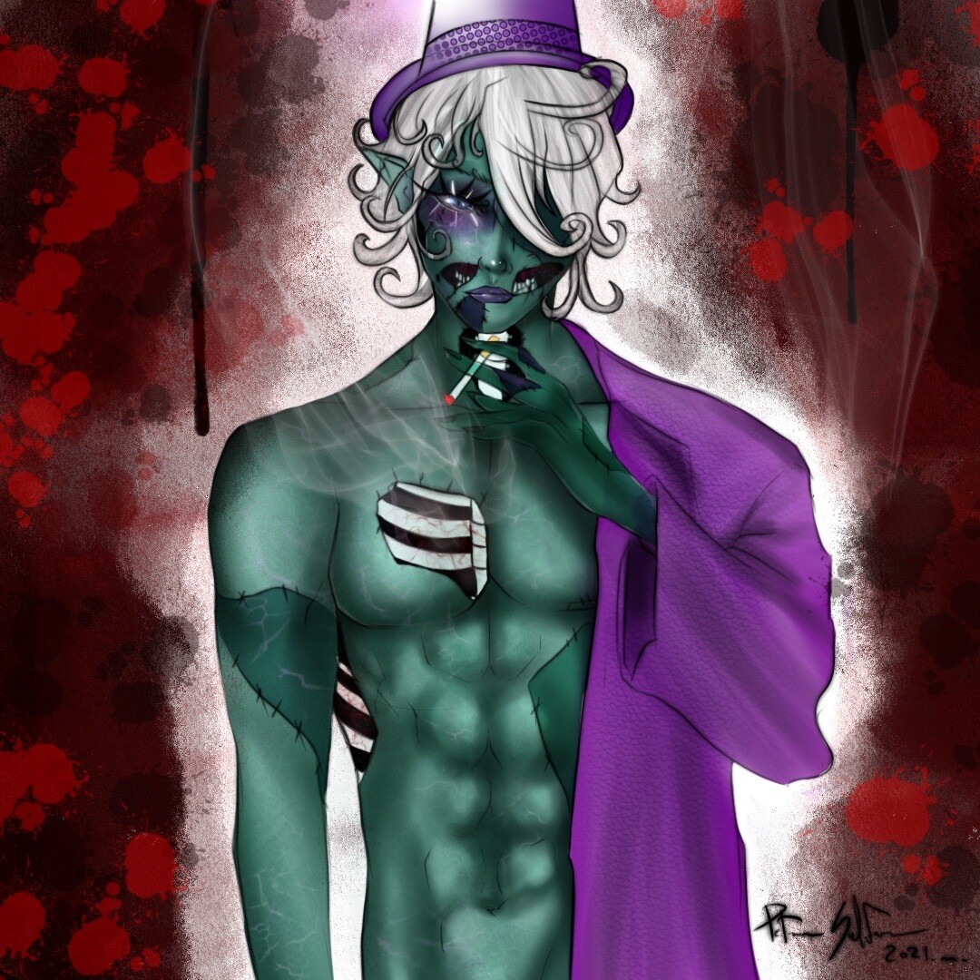 ArtStation - Zombie boy