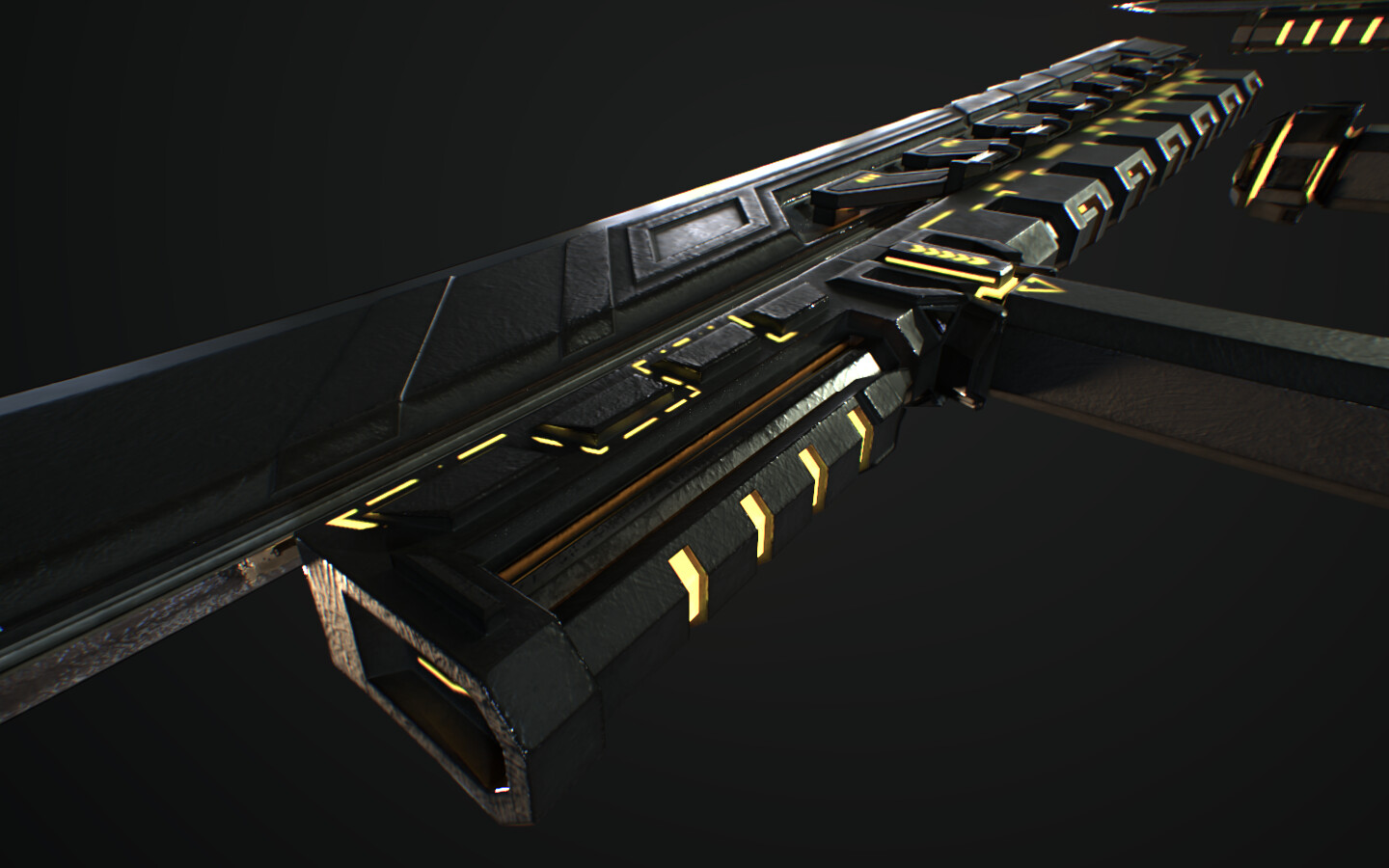 Alexander Frizen(NaRkoMaN) - Cyberpunk 2077 tonfa with a blade