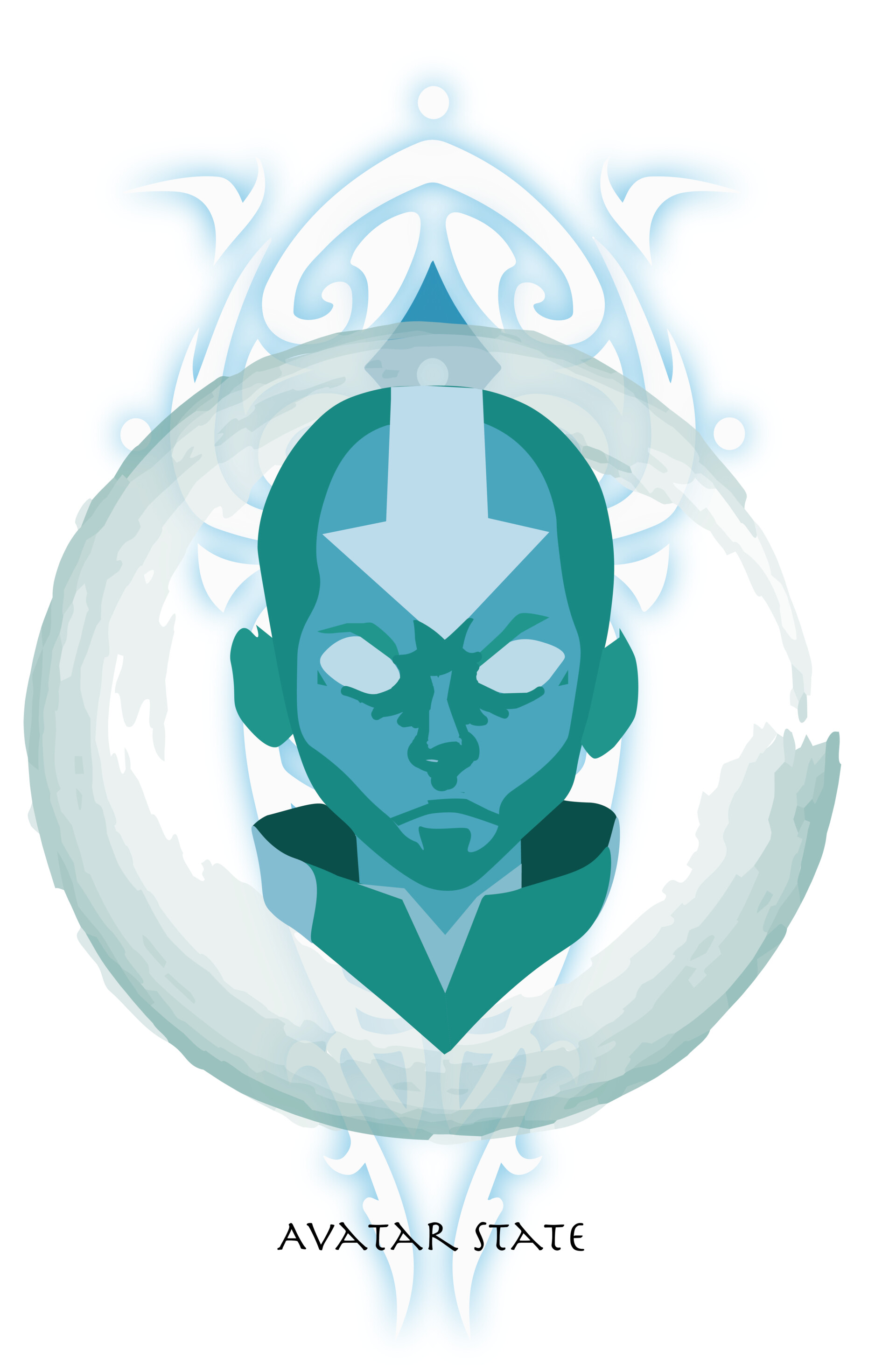 ArtStation - Avatar state Aang