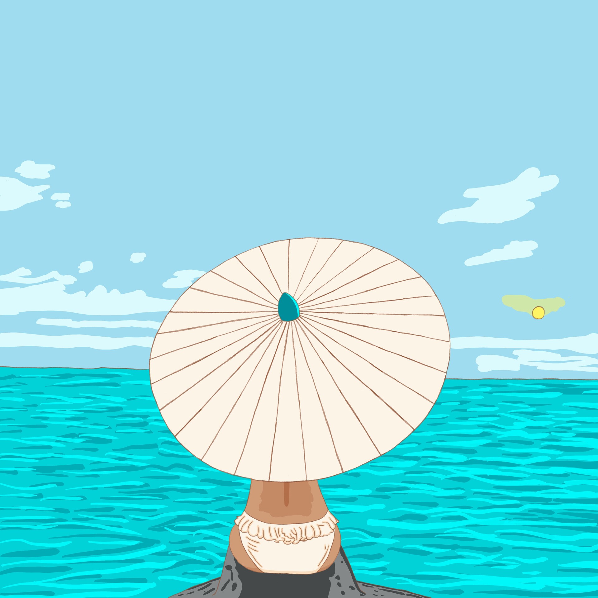 ArtStation - Summer Lady