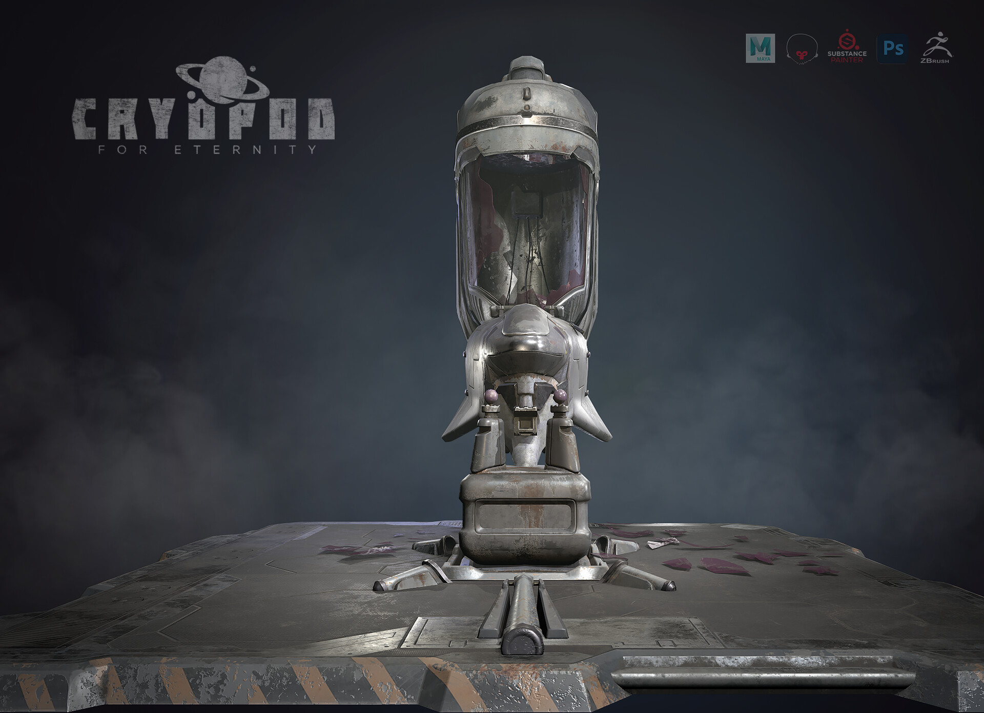 Anna Afanaseva - Cryopod for eternity