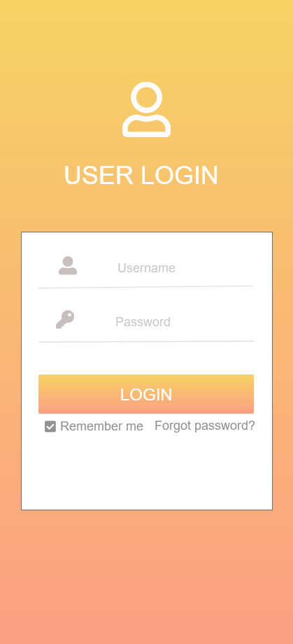 ArtStation - Login Screen