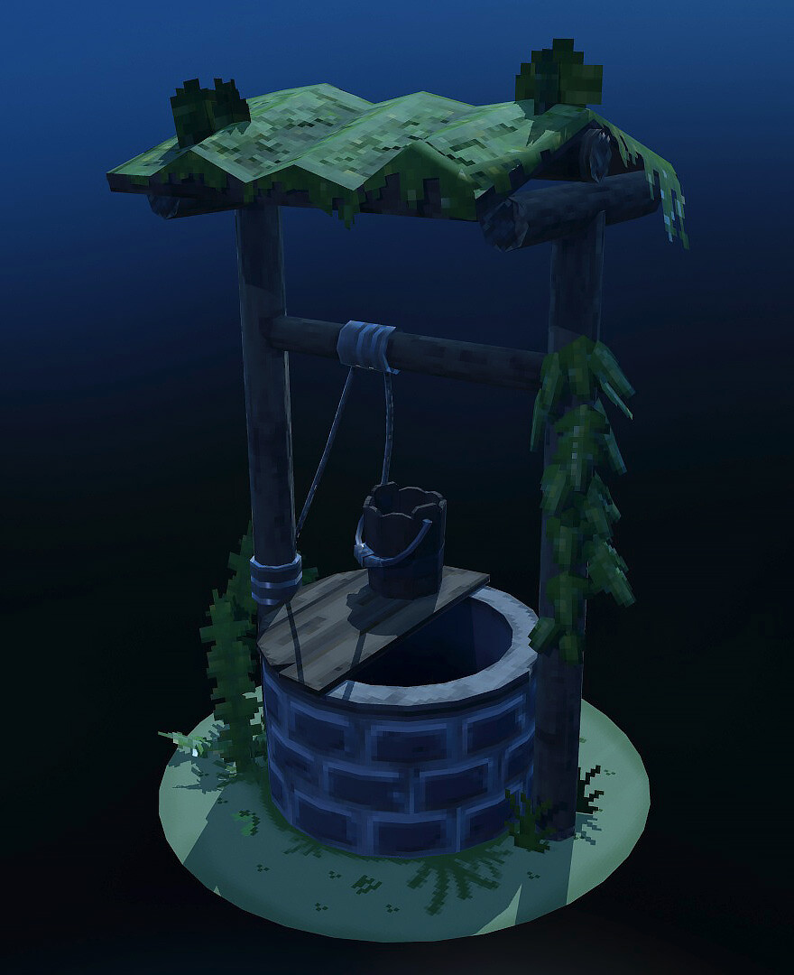 Zane K. - Pixel Art Well