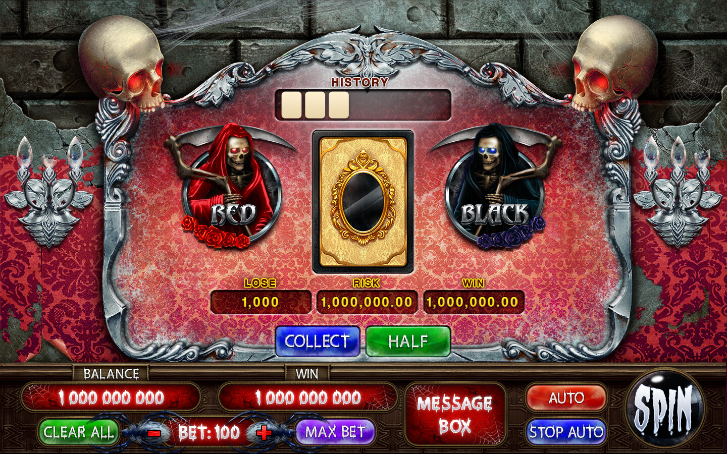 ArtStation - "Gamble game" development for the slot machine