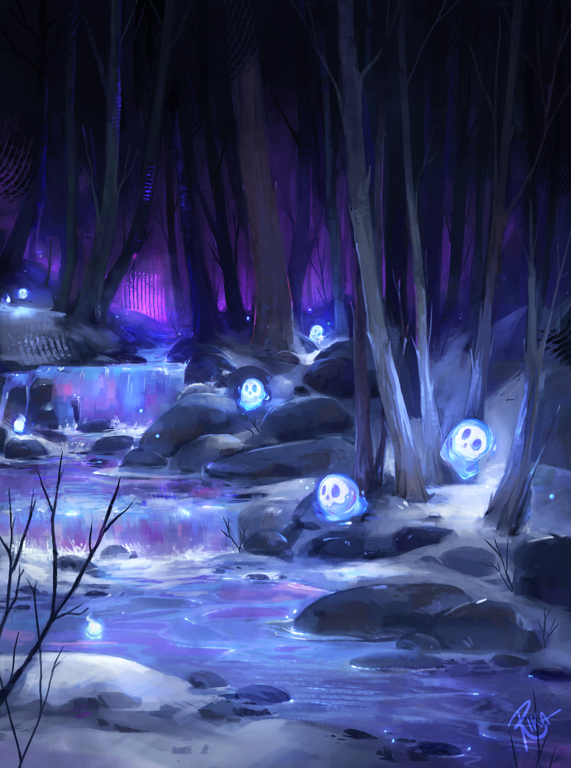 ArtStation - Winter's Darkest Moments