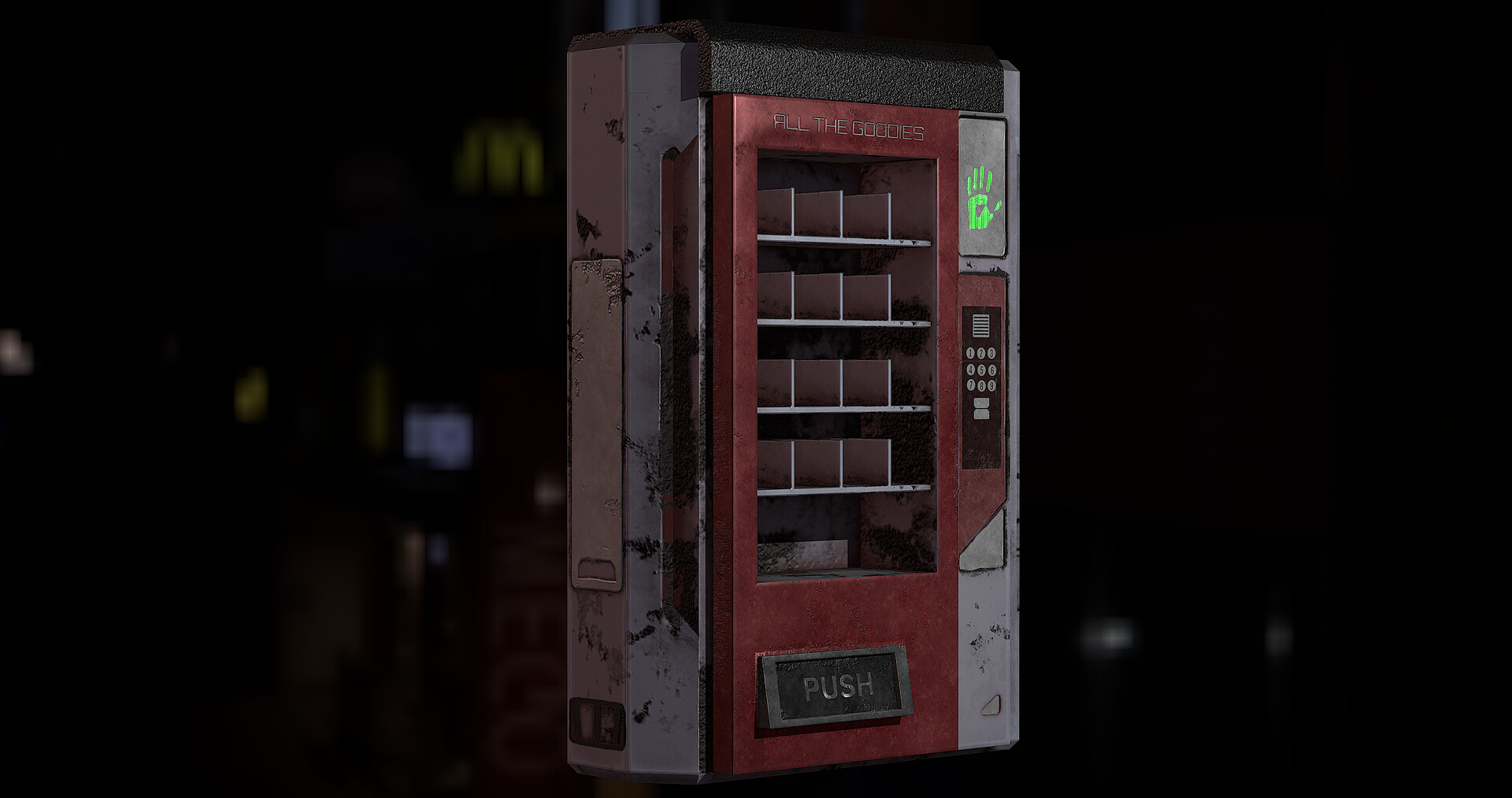 ArtStation - Vending Machine - All the Goodies