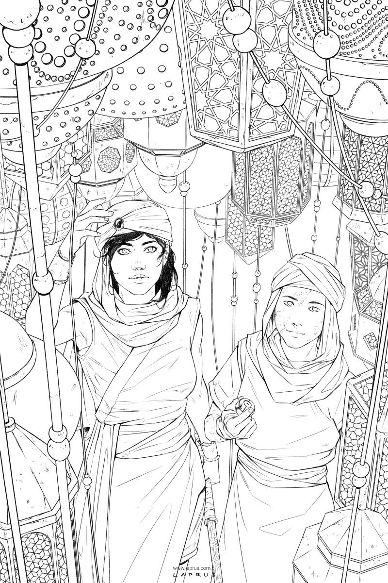 ArtStation - "Master & Apprentice" illustration