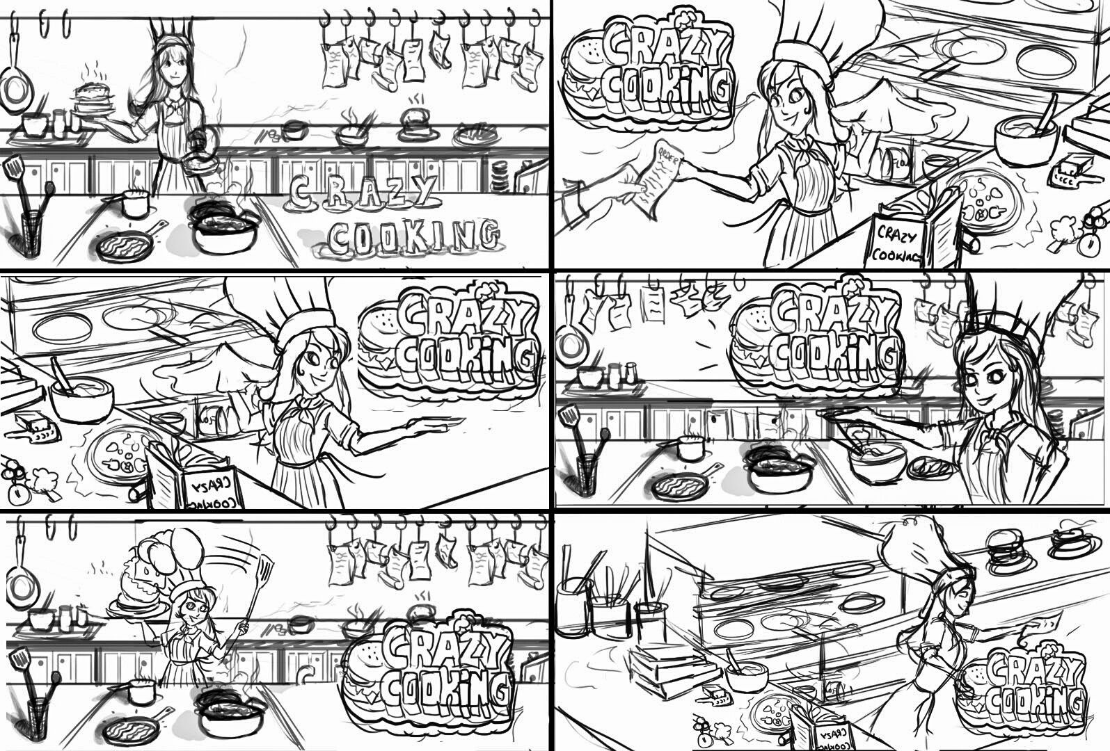 ArtStation - 🍹🍟🍕Crazy Cooking 🍨🥘