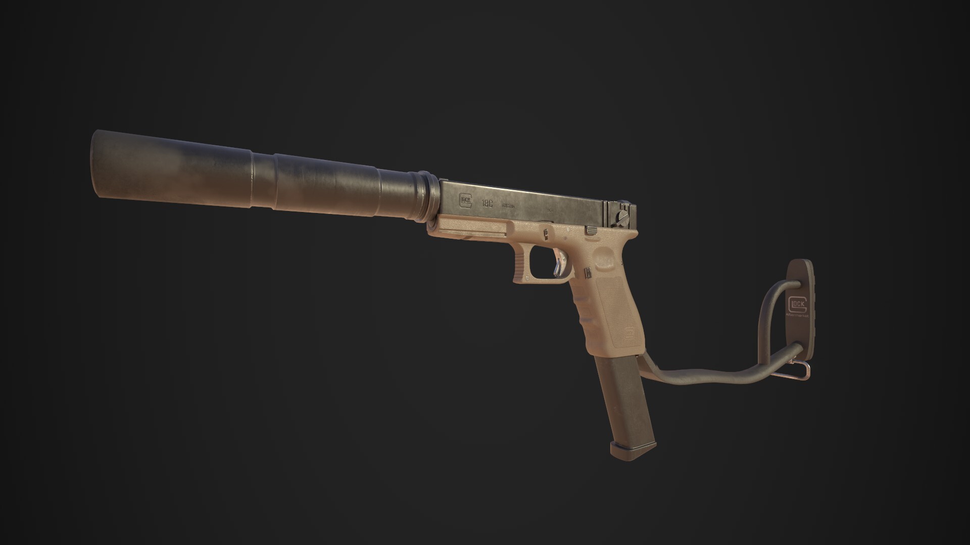 ArtStation - Glock 18