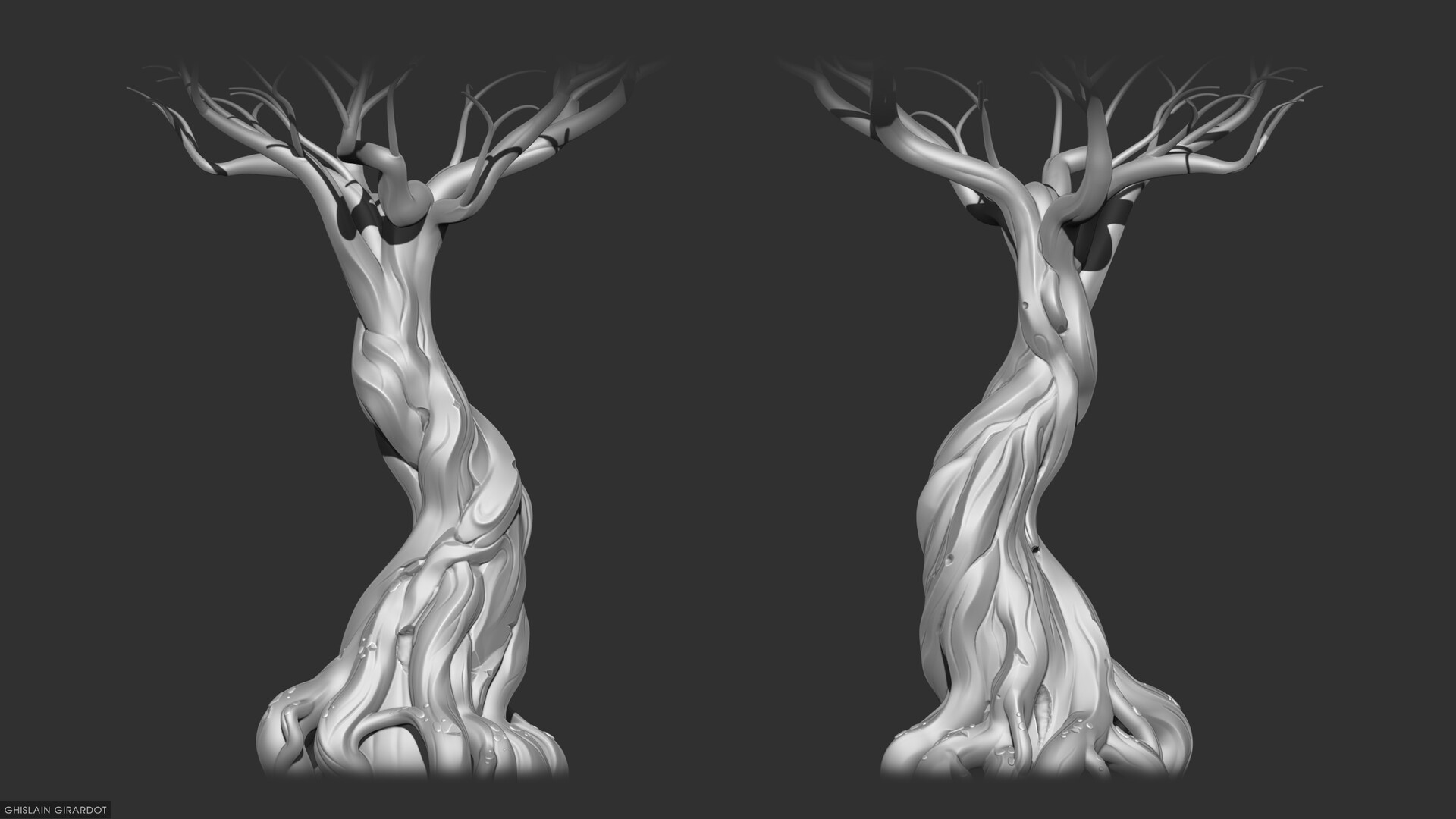 Ghislain GIRARDOT - Unreal Engine Props - Stylized Trees