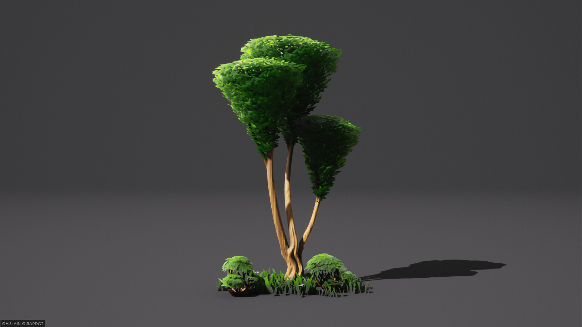 Ghislain GIRARDOT - Unreal Engine Props - Stylized Trees