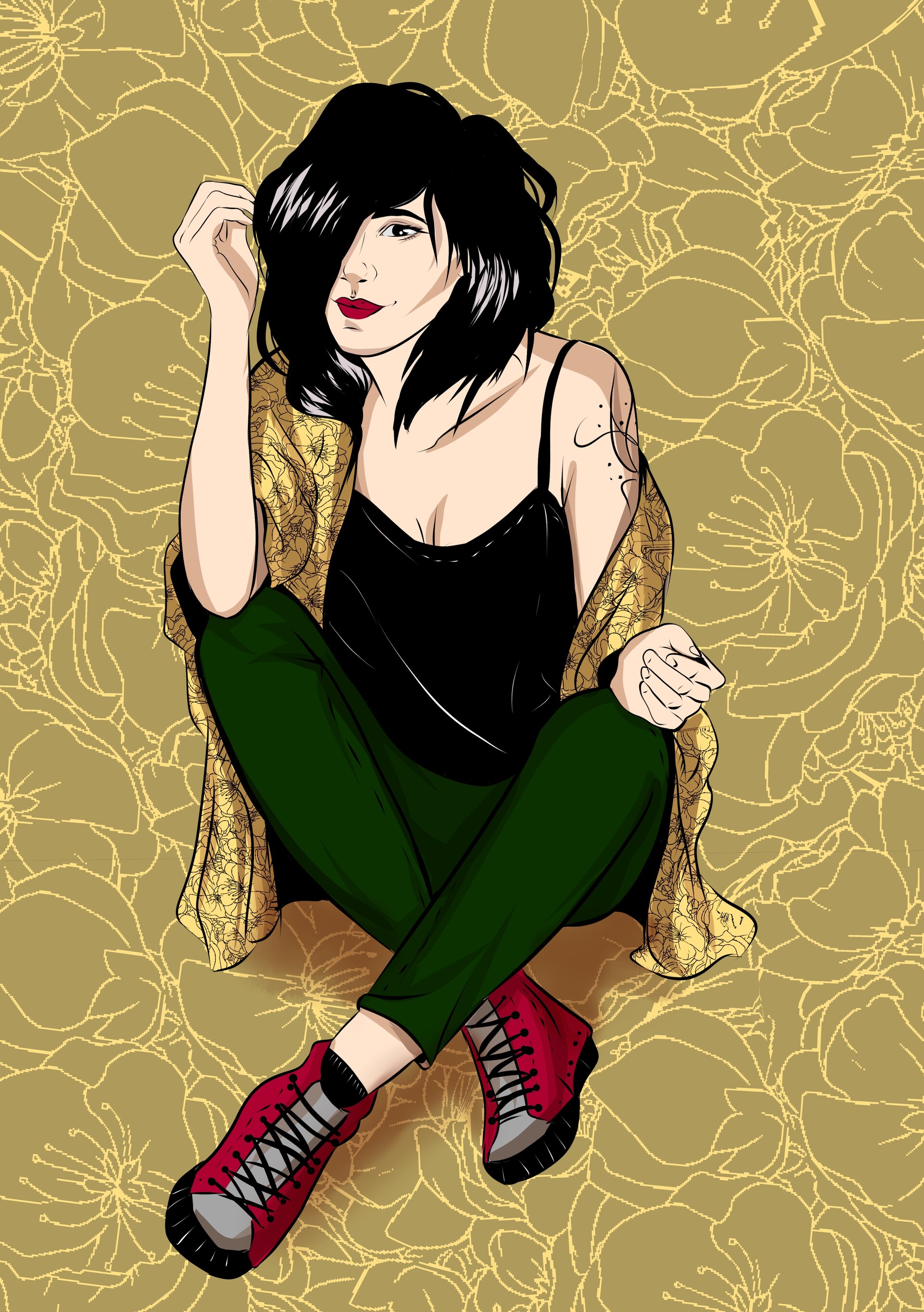 ArtStation - yellow witch