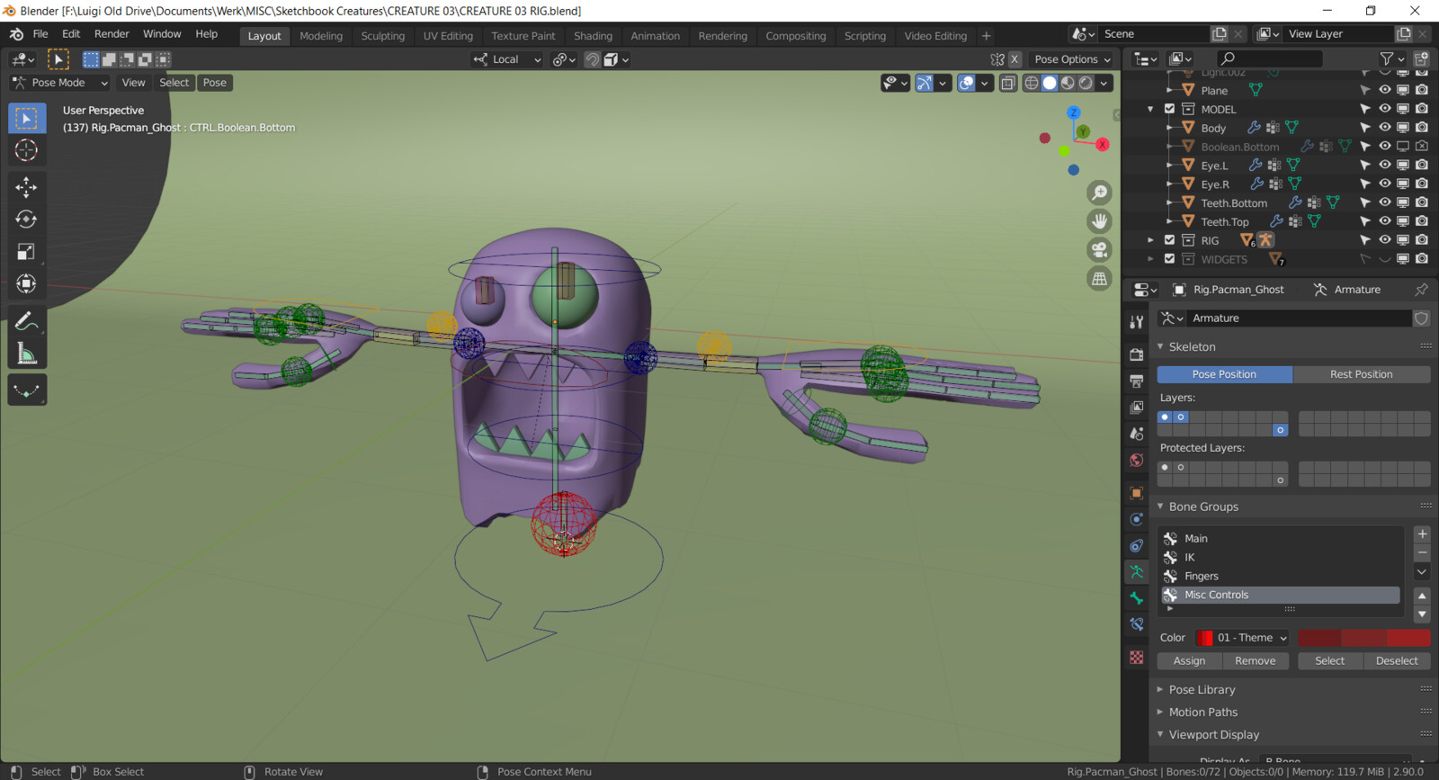 Luigi Lim - Pacman's Ghost Friend