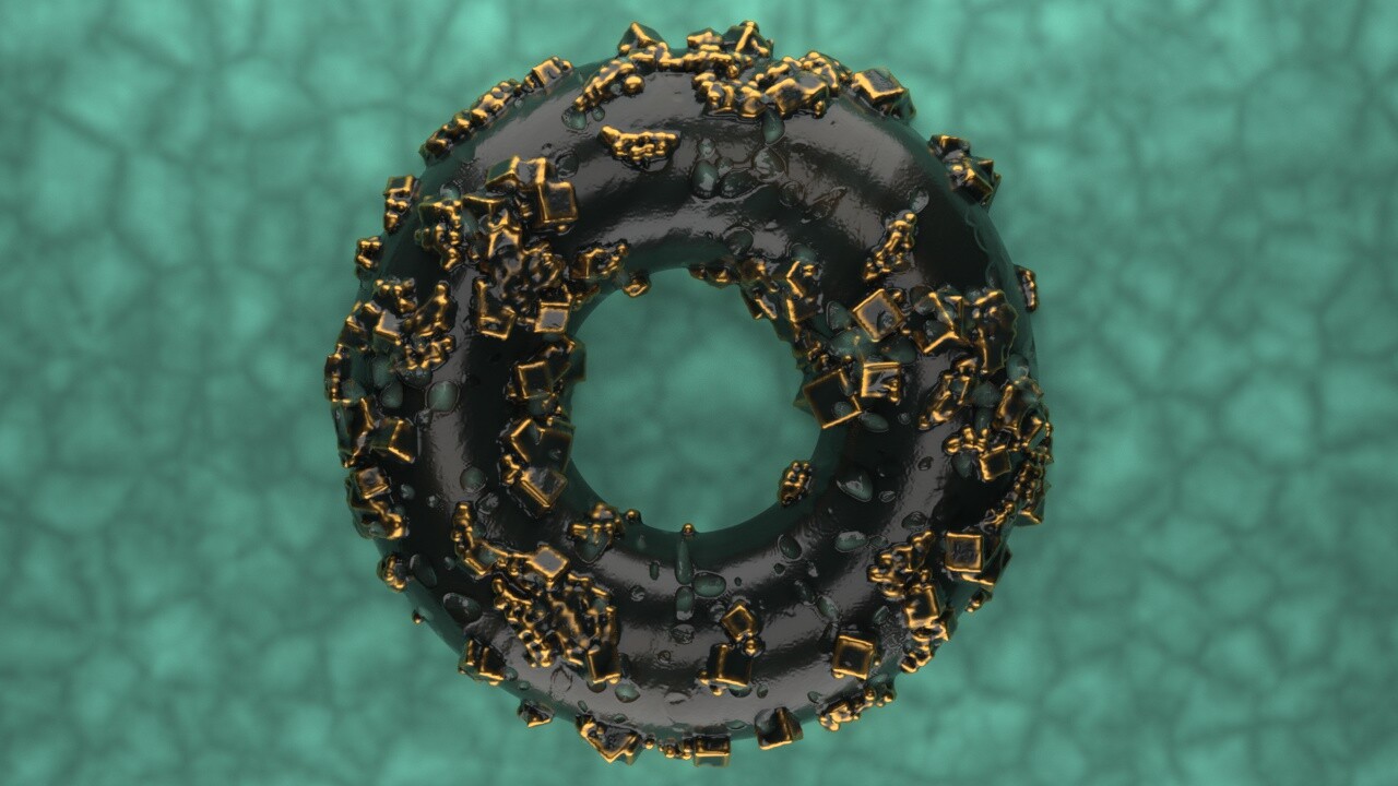 ArtStation - Worms Donut