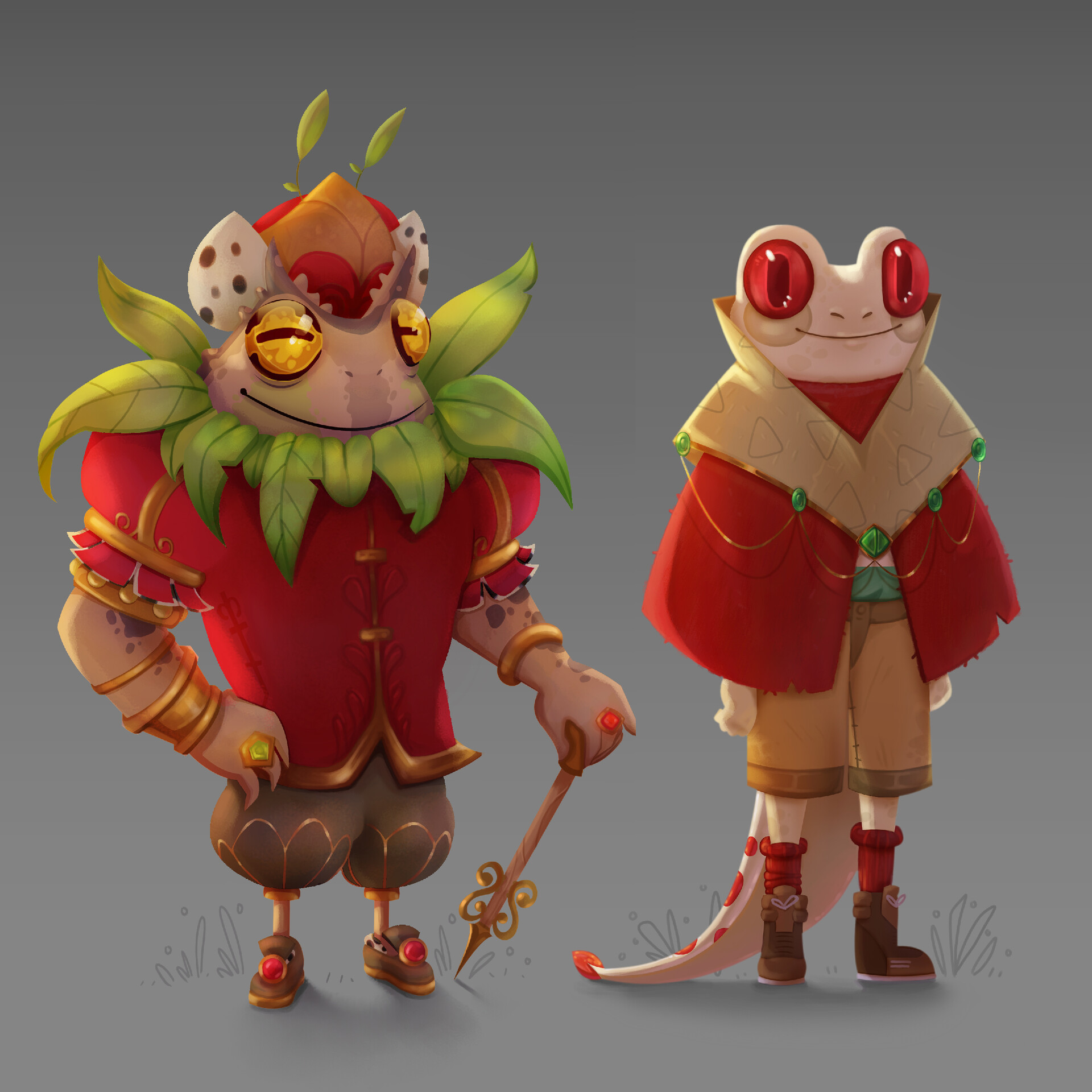 ArtStation - Frogs