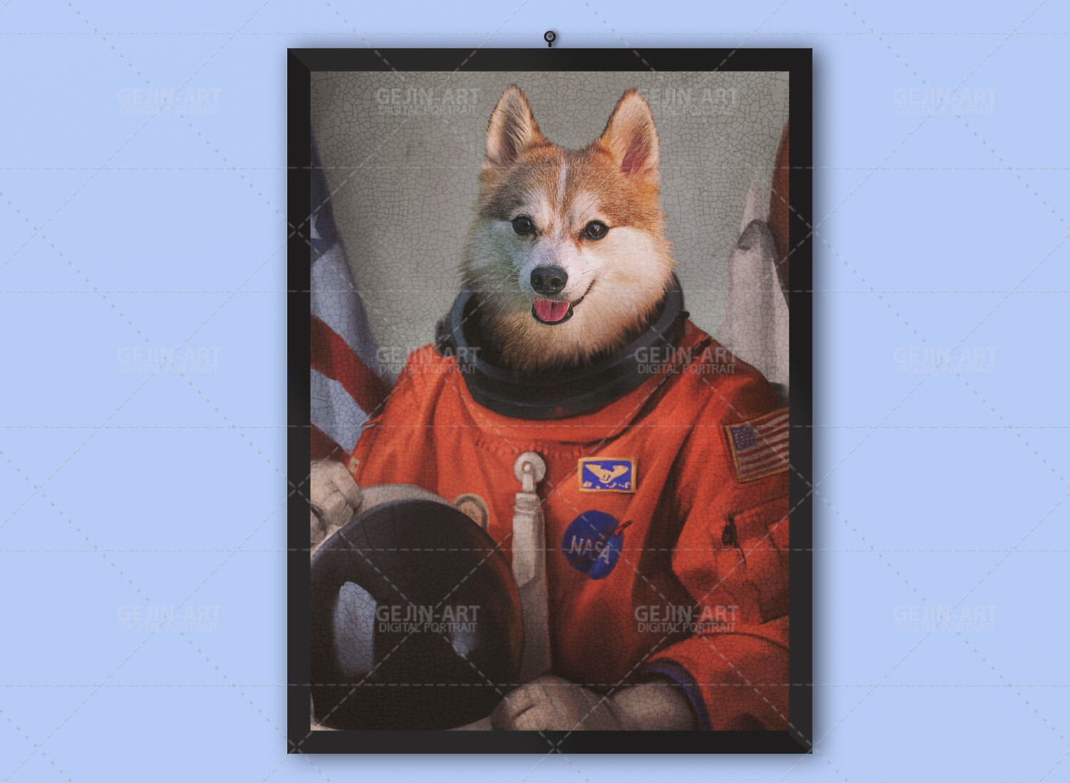 ArtStation - Astronaut Portrait Template