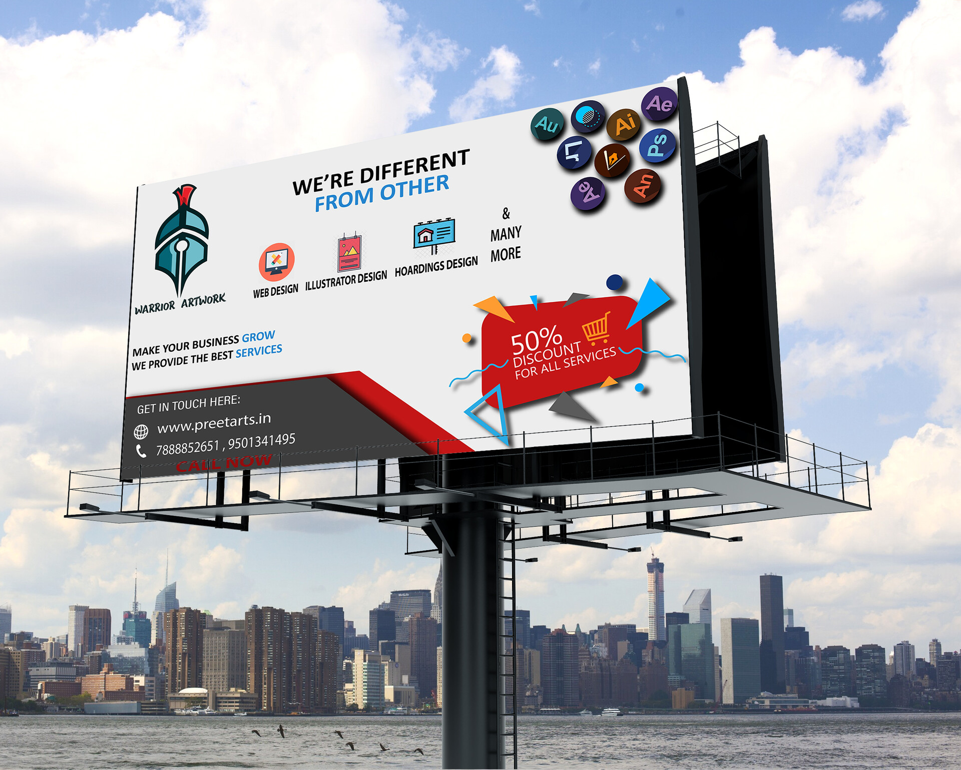 ArtStation - Billboard Design