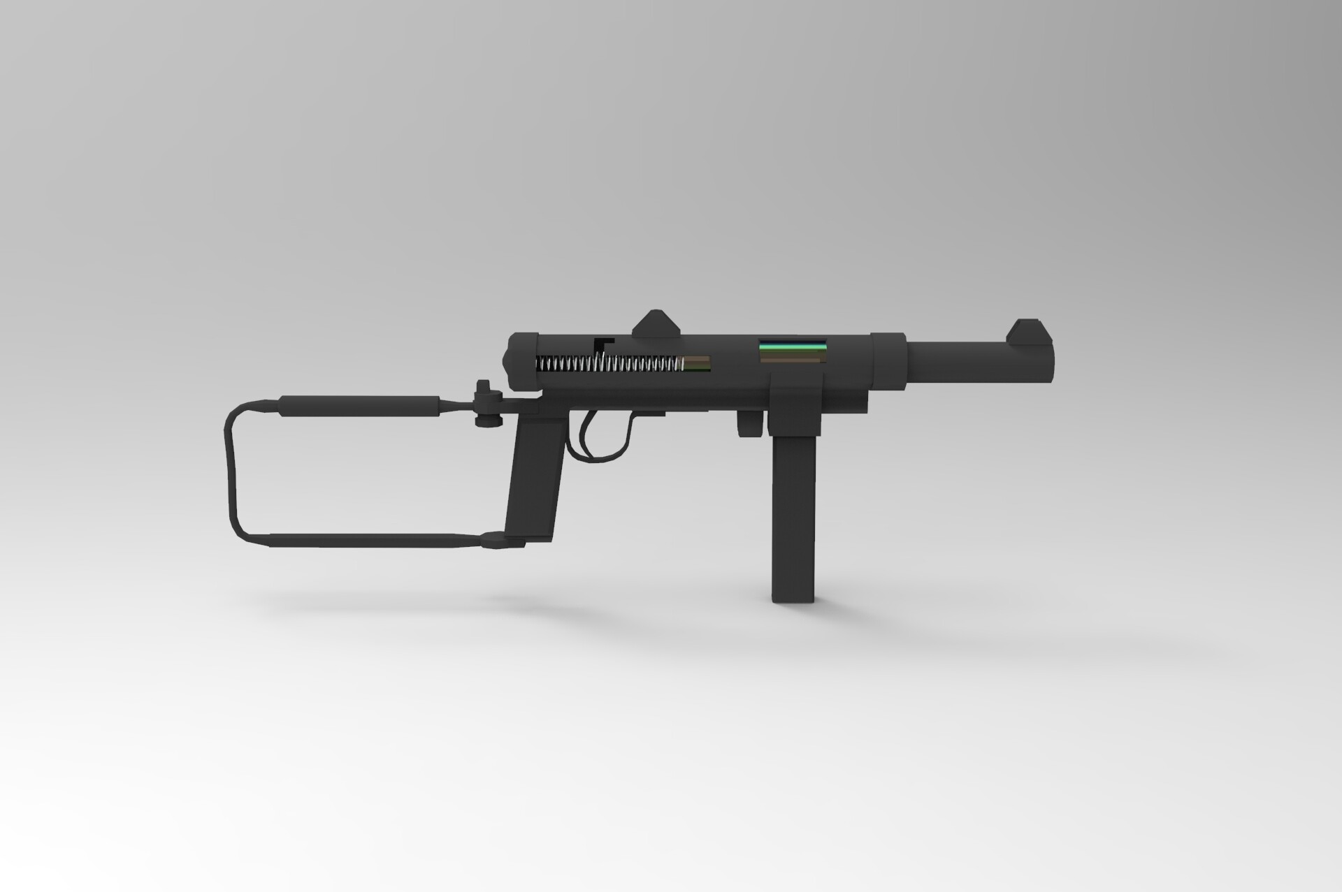 ArtStation - Gun 3d model