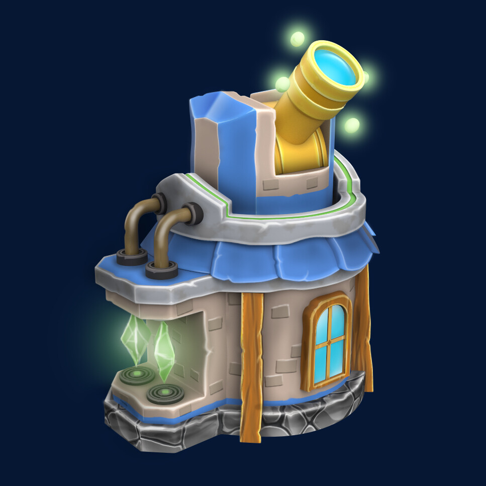 ArtStation - Casual 2d/3d observatory