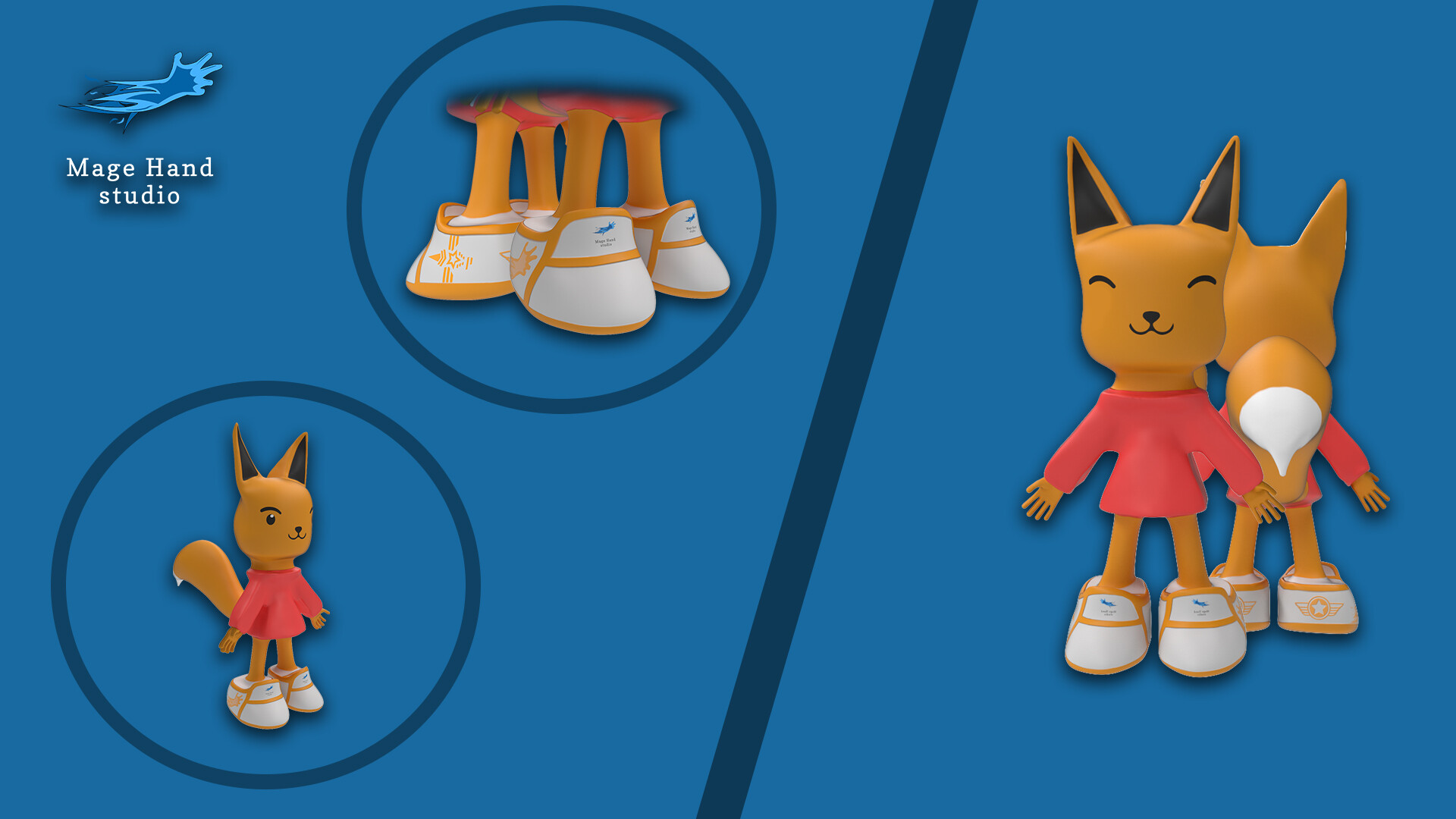 ArtStation - 3D Foxie Character Desing