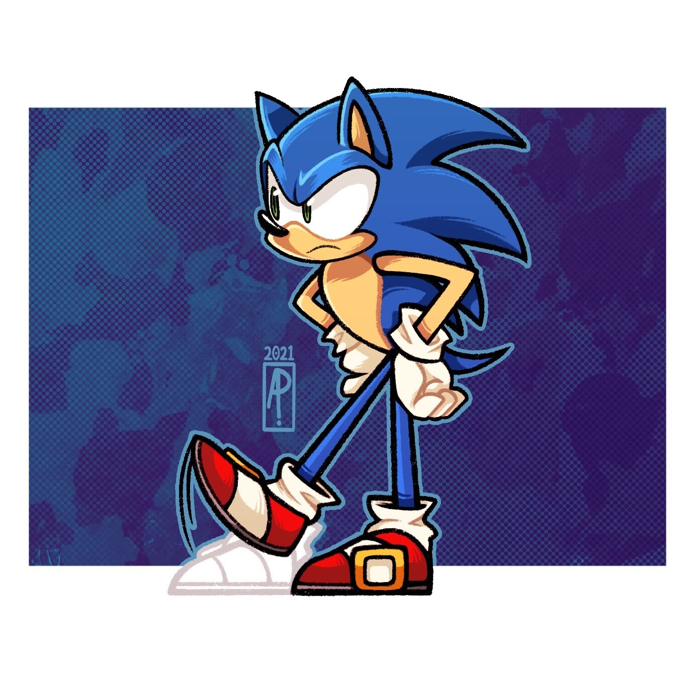 ArtStation - Random Sonic Drawing for Fun!🎉