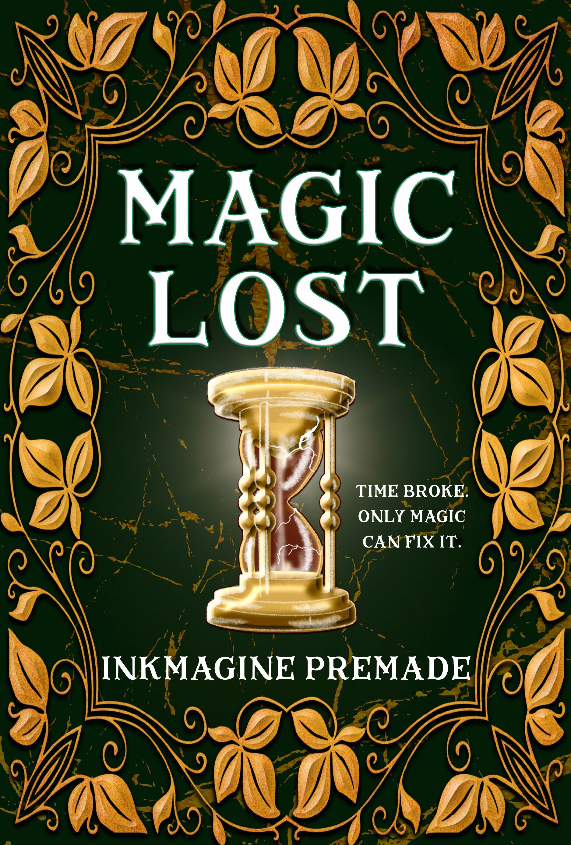 INKmagine and Create - Premade Book Cover: Magic Lost